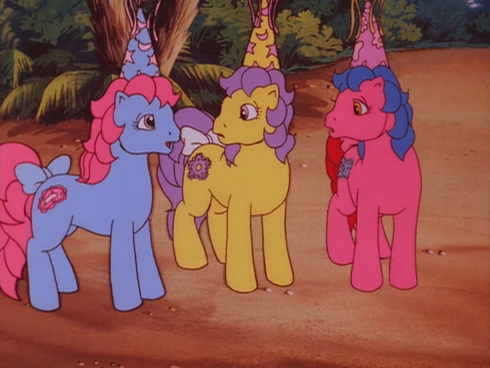 #3022910 - safe, screencap, princess primrose, princess royal blue ...