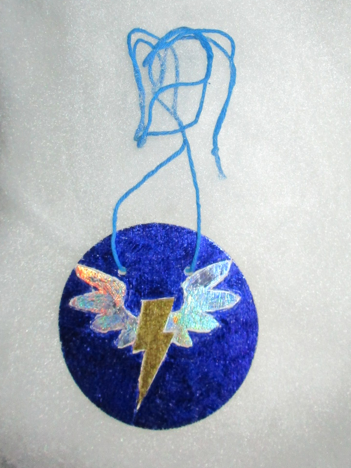 #3023400 - safe, artist:malte279, badge, craft, heat activated foil ...