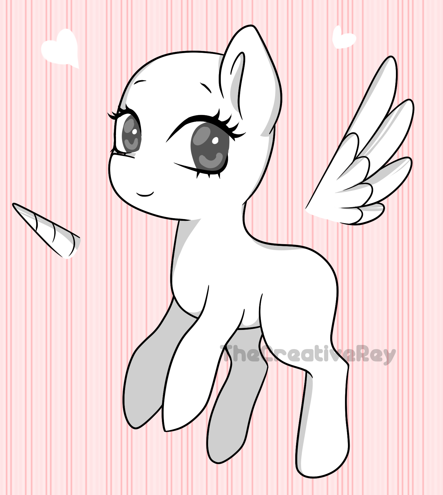 #3210825 - safe, artist:oniiponii, oc, oc only, pony, bald, commission ...