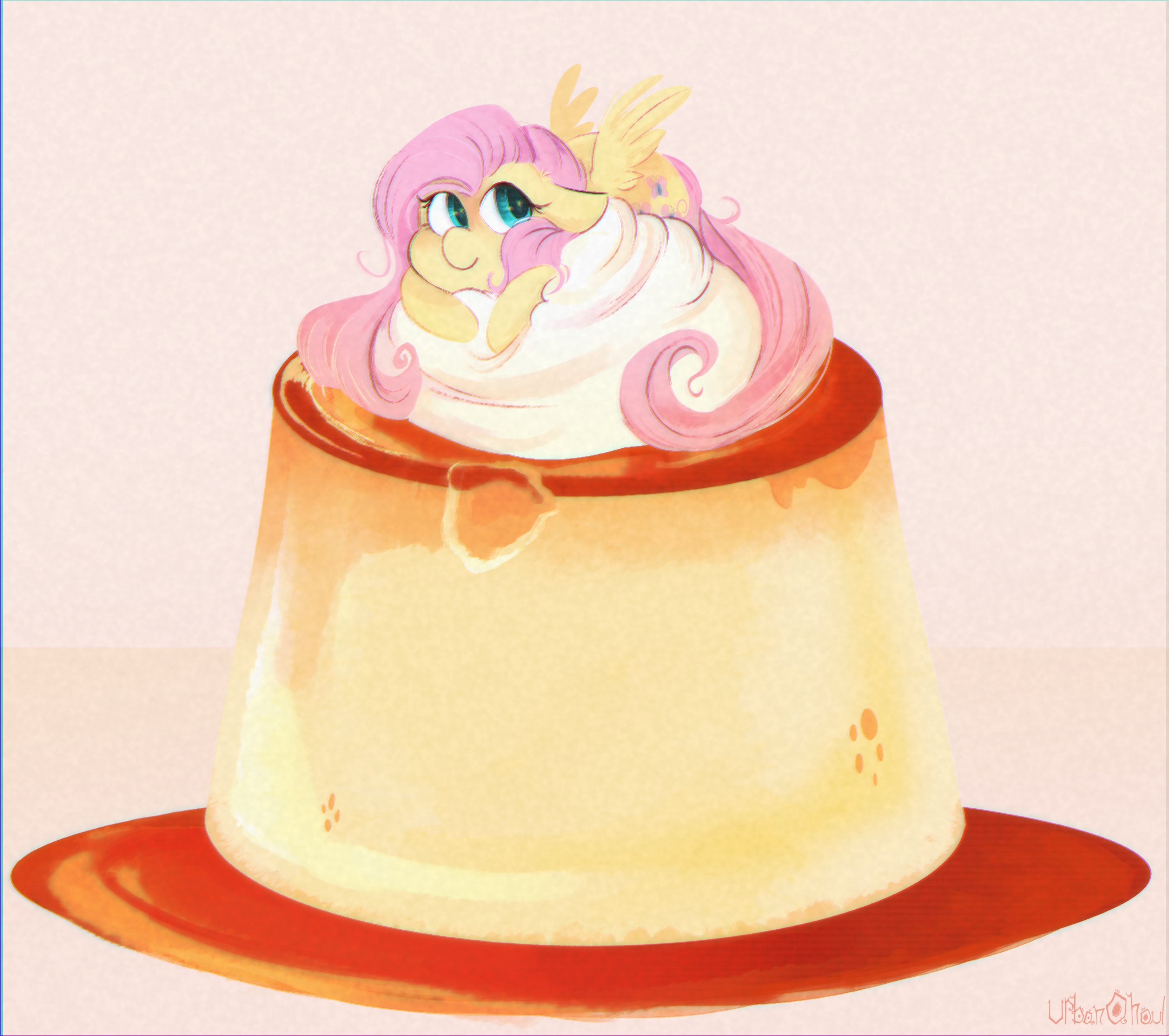 #3217124 - safe, artist:urbanqhoul, fluttershy, pegasus, pony, g4, cute ...