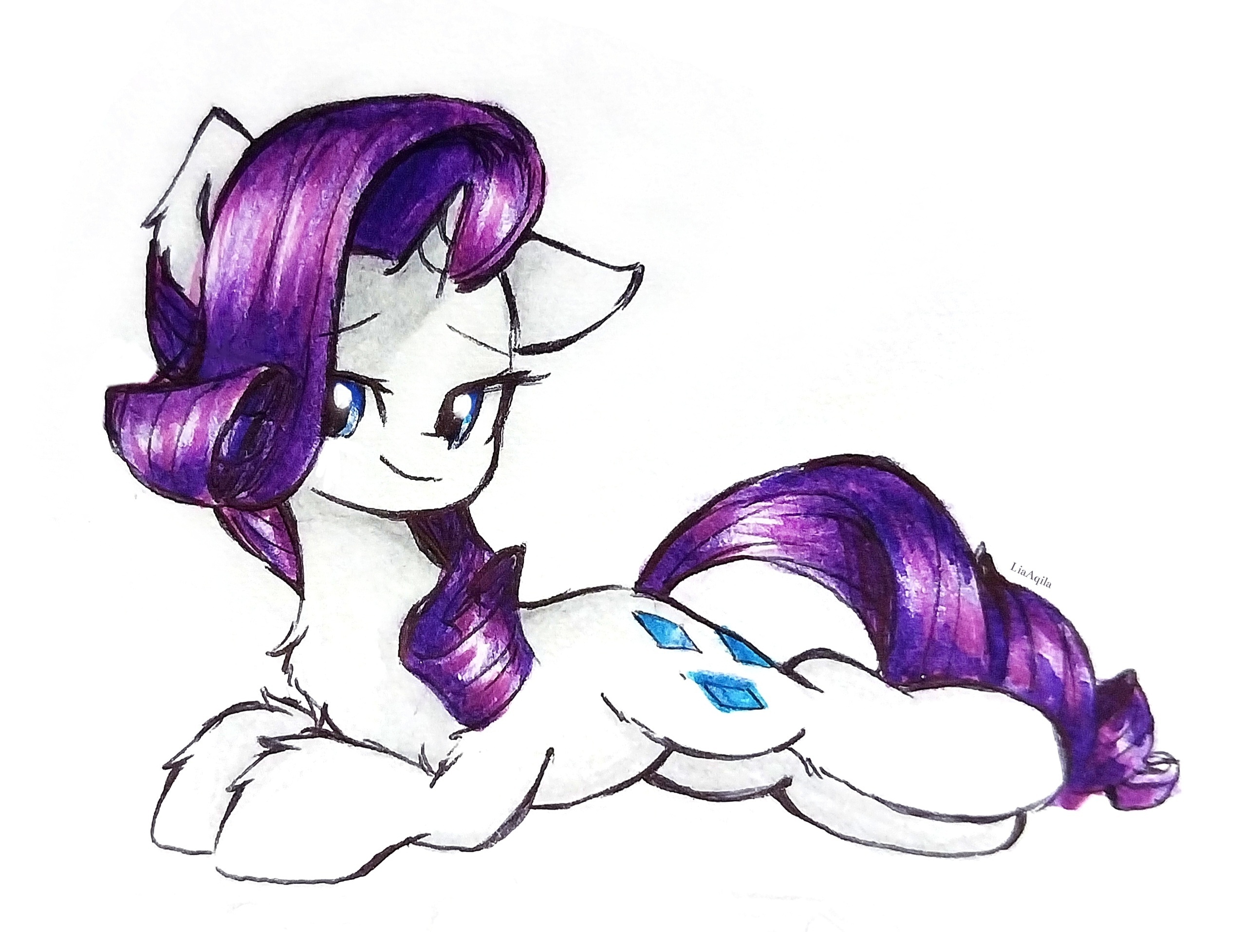 #3217170 - safe, artist:liaaqila, rarity, pony, unicorn, g4, eyebrows ...