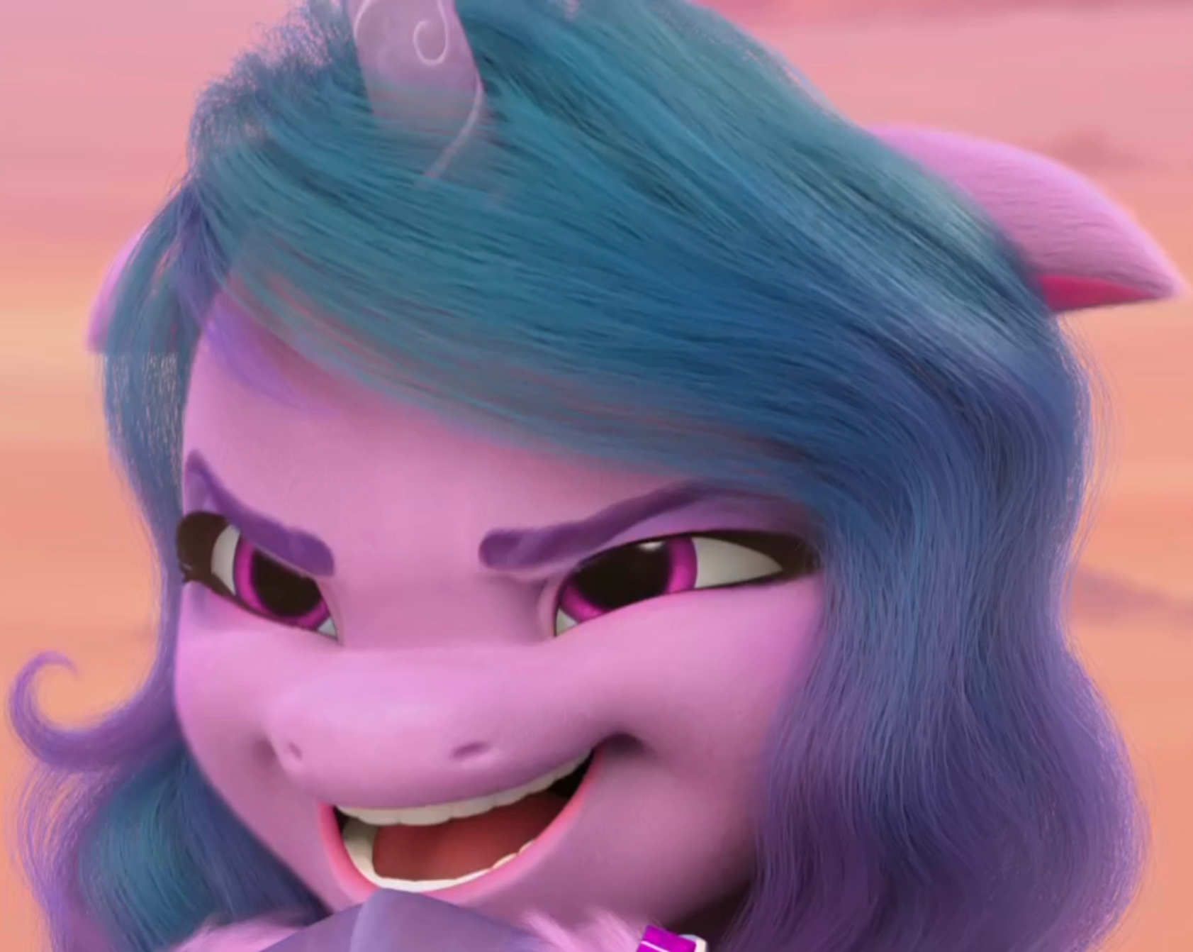 #3218028 - safe, screencap, izzy moonbow, pony, unicorn, g5, my little ...