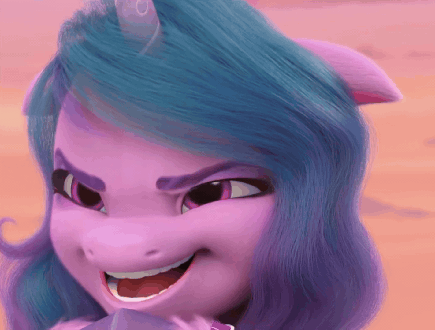 #3218030 - safe, screencap, izzy moonbow, pony, unicorn, g5, my little ...