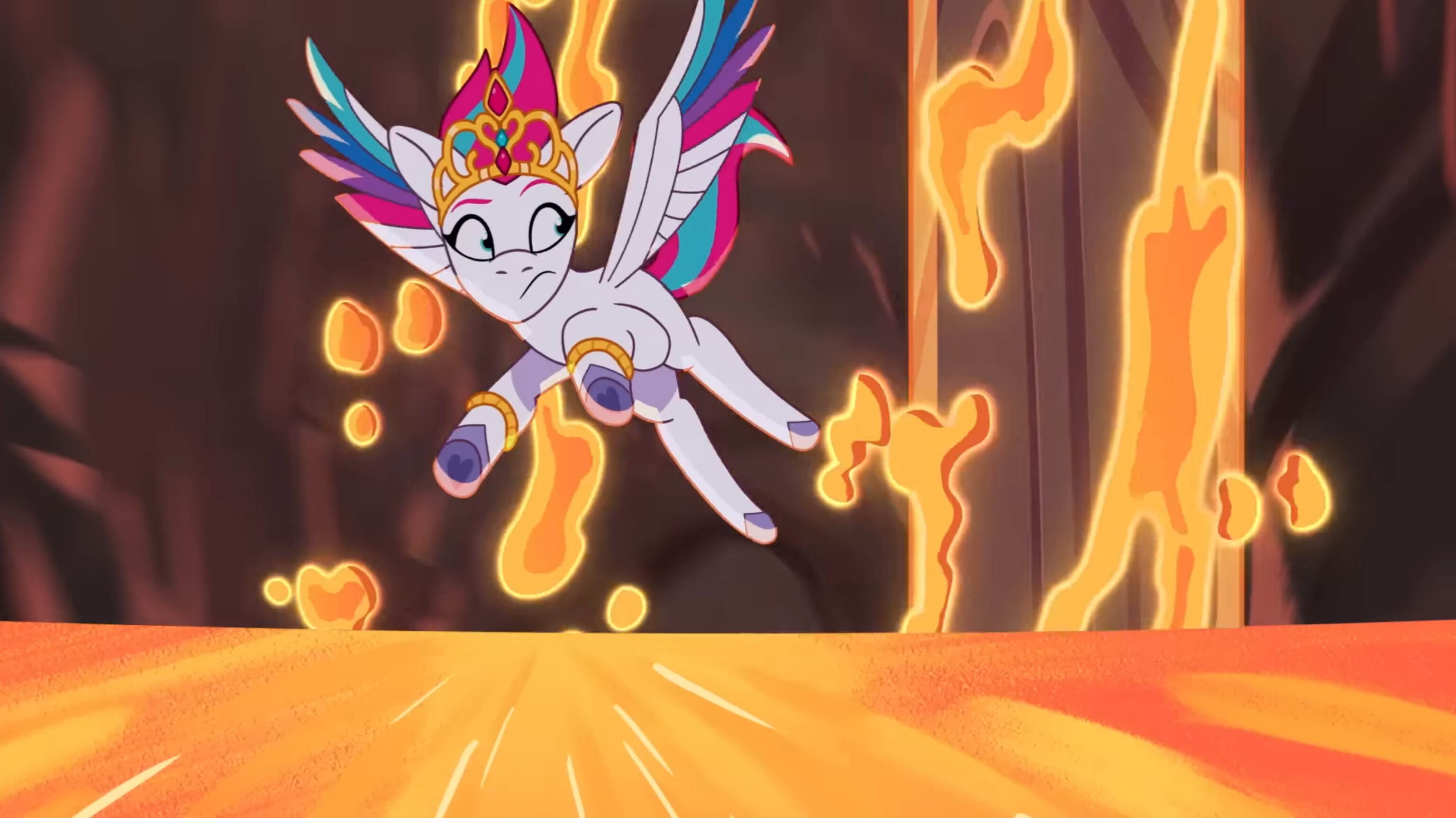 #3218163 - safe, screencap, zipp storm, pegasus, pony, g5, lavarynth ...