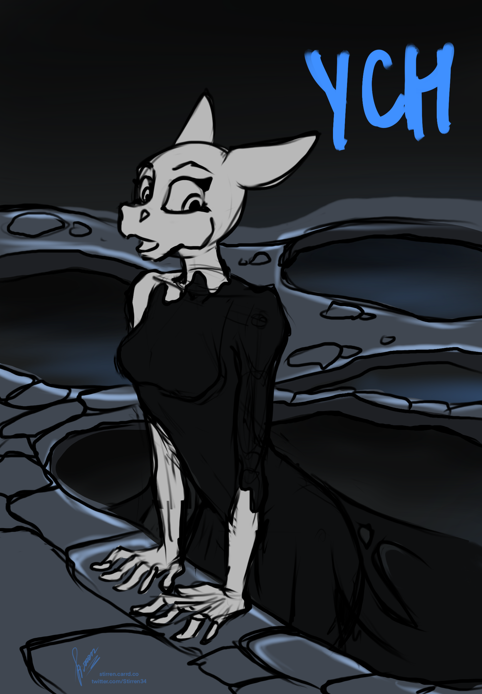 #3218232 - safe, artist:stirren, goo, anthro, advertisement, bondage ...