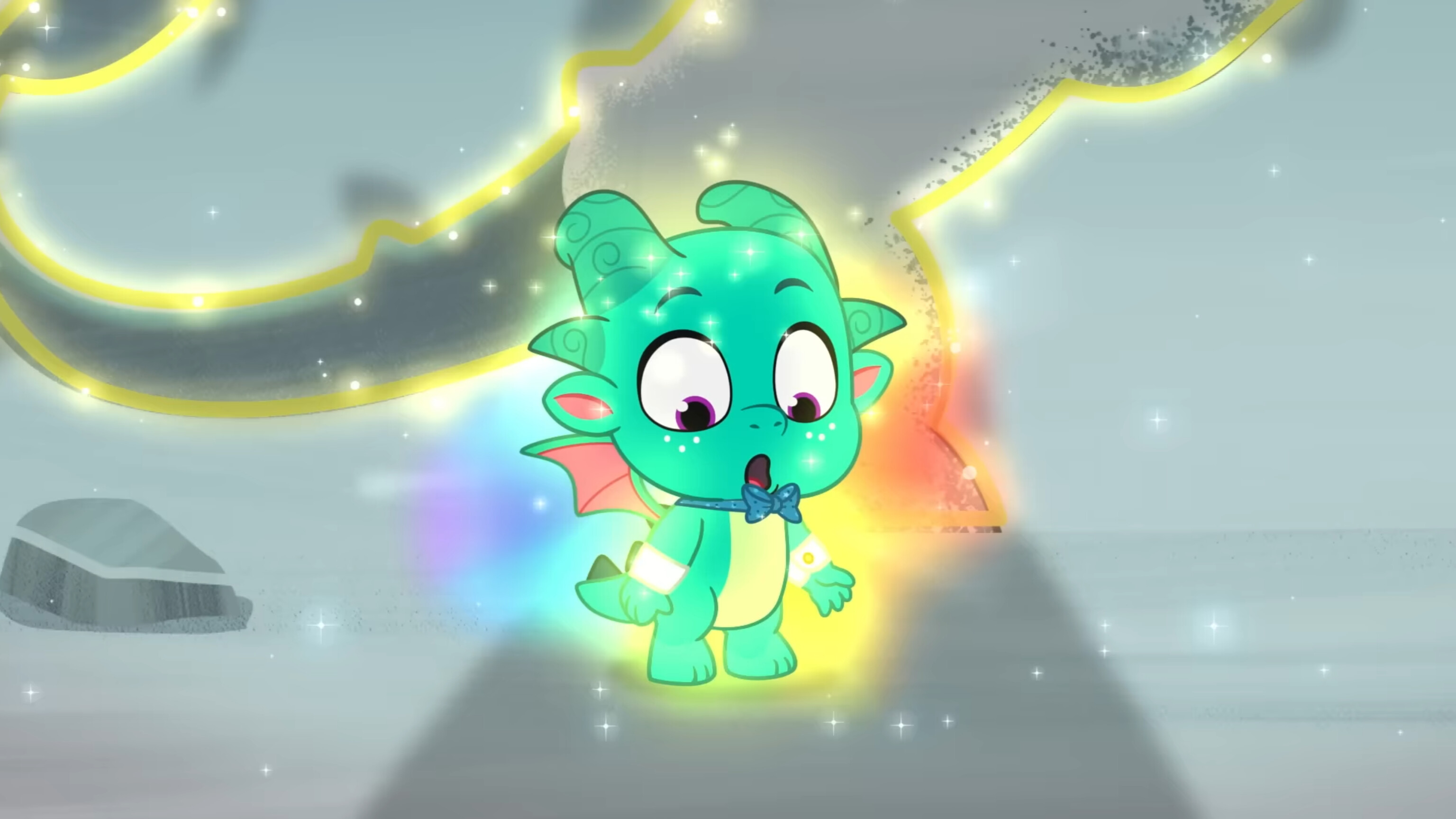 #3219707 - safe, screencap, sparky sparkeroni, dragon, g5, lavarynth ...