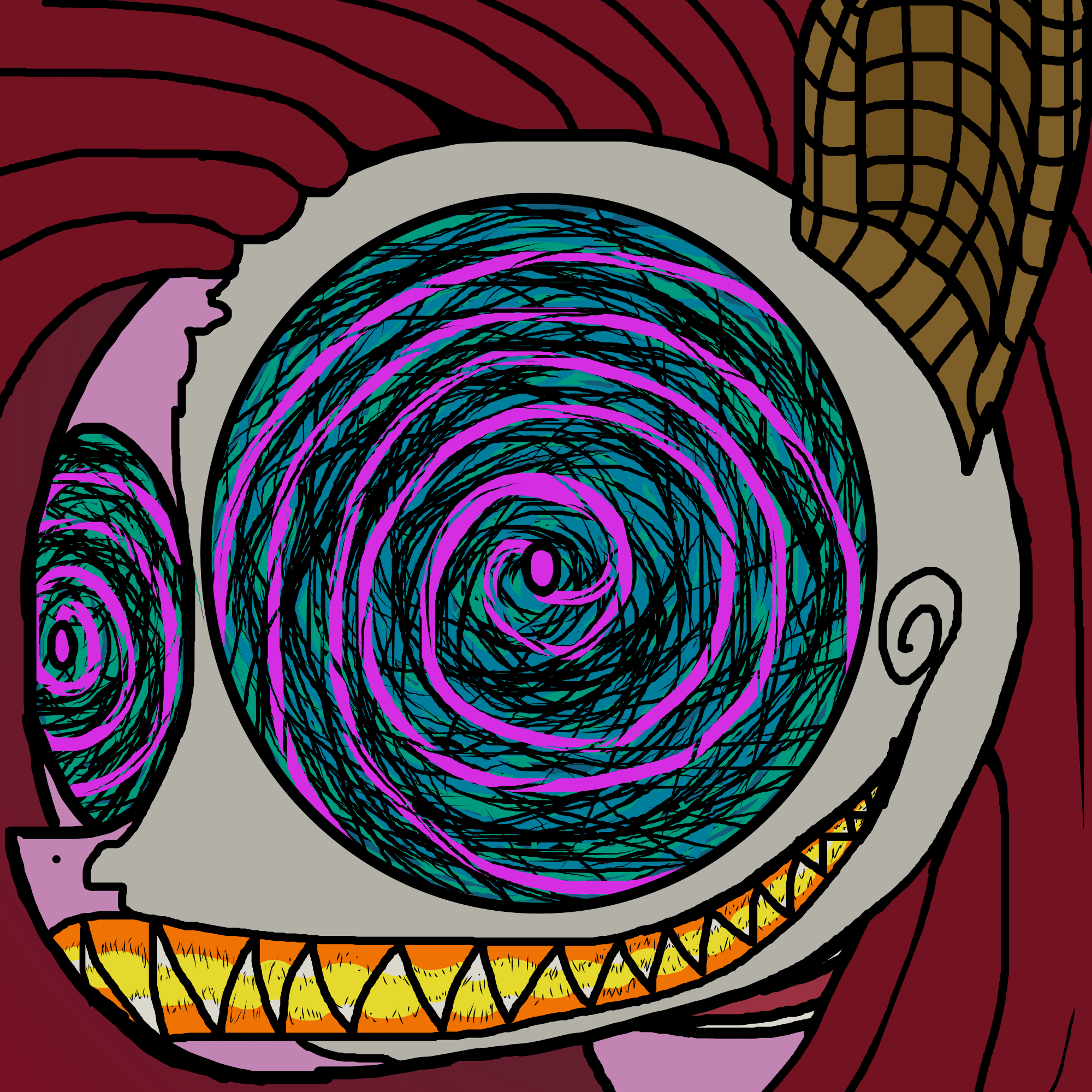 #3220838 - grimdark, artist:sinzross, oc, oc:candymare, something sweet ...