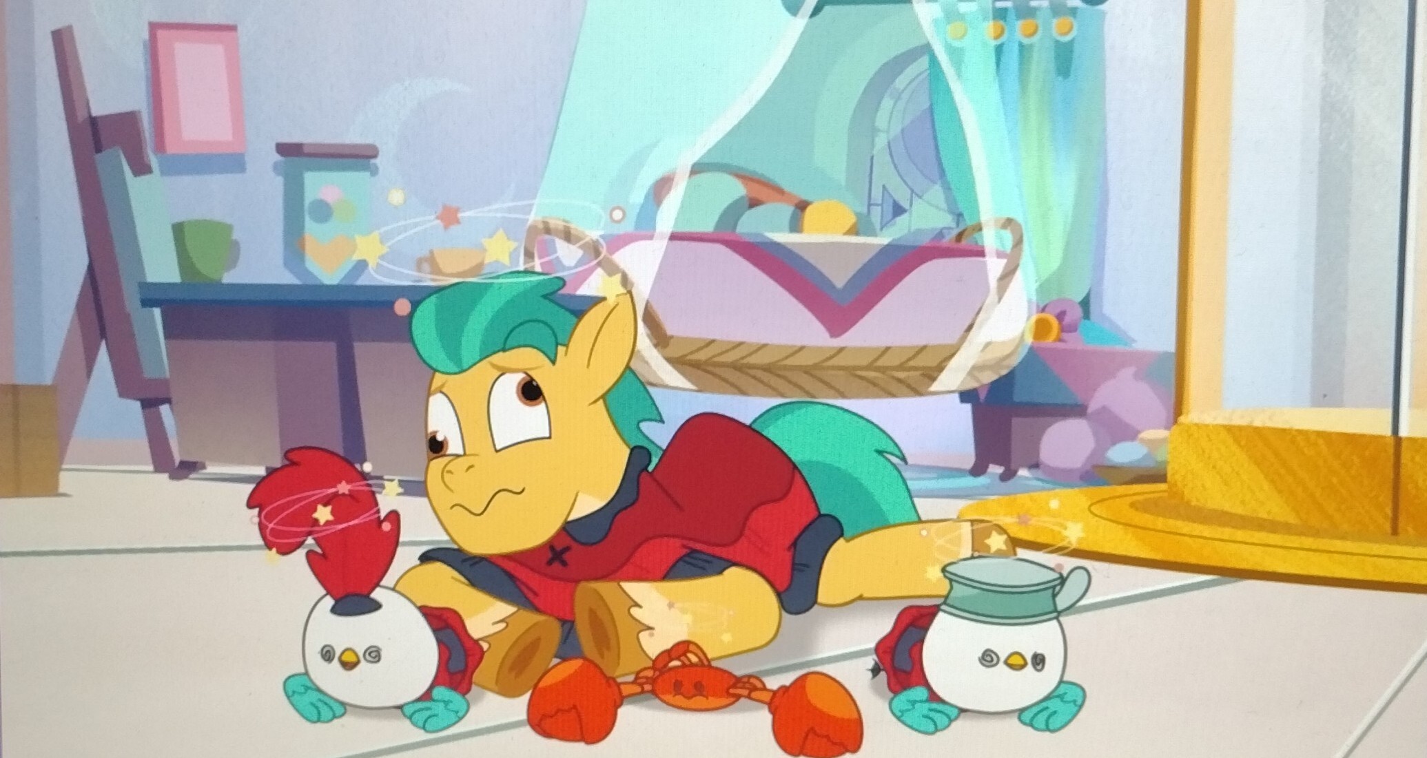 #3226116 - safe, screencap, hitch trailblazer, kenneth, mcsnips-a-lot ...