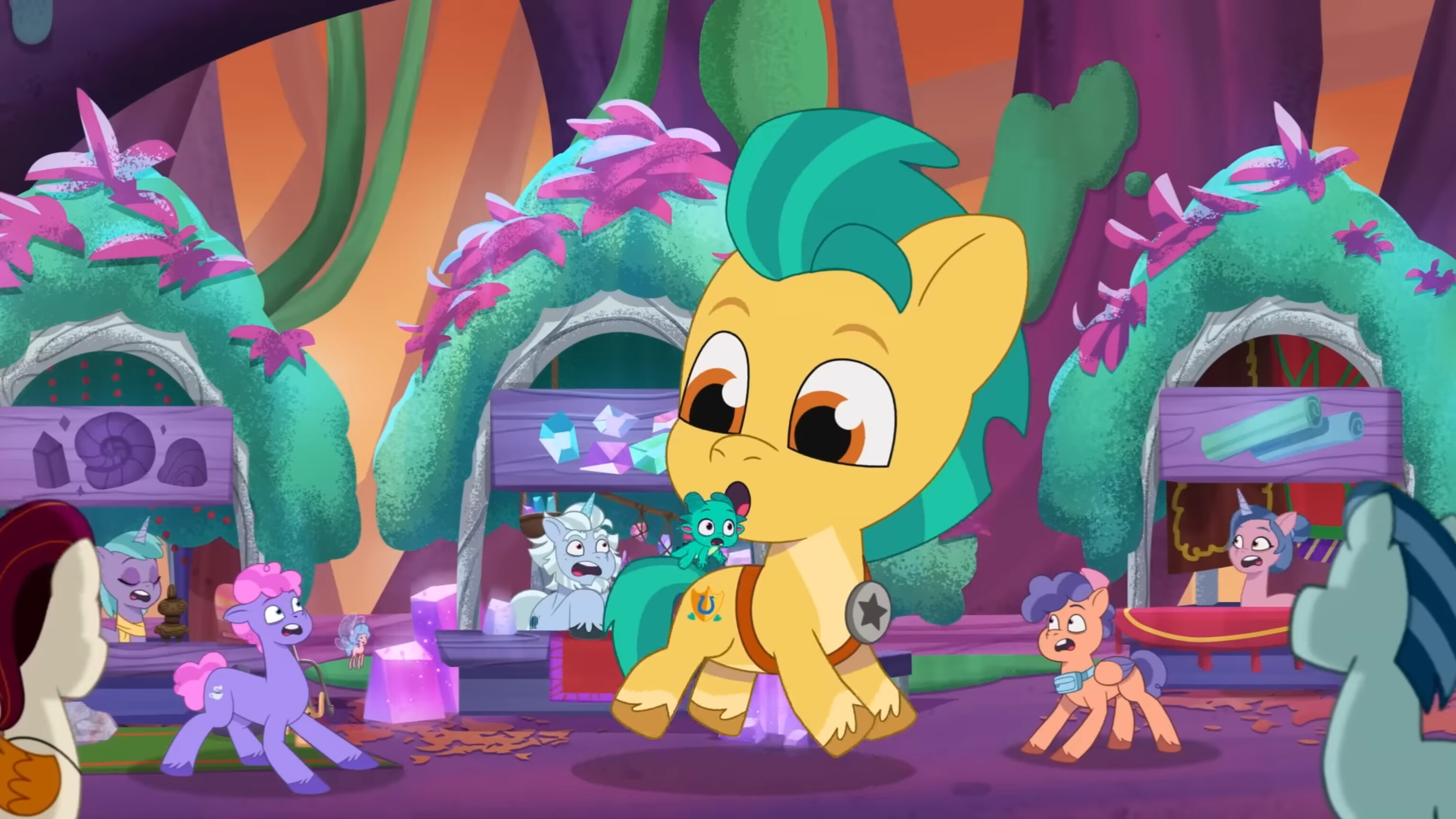 #3227685 - safe, screencap, alphabittle blossomforth, berries (g5 ...