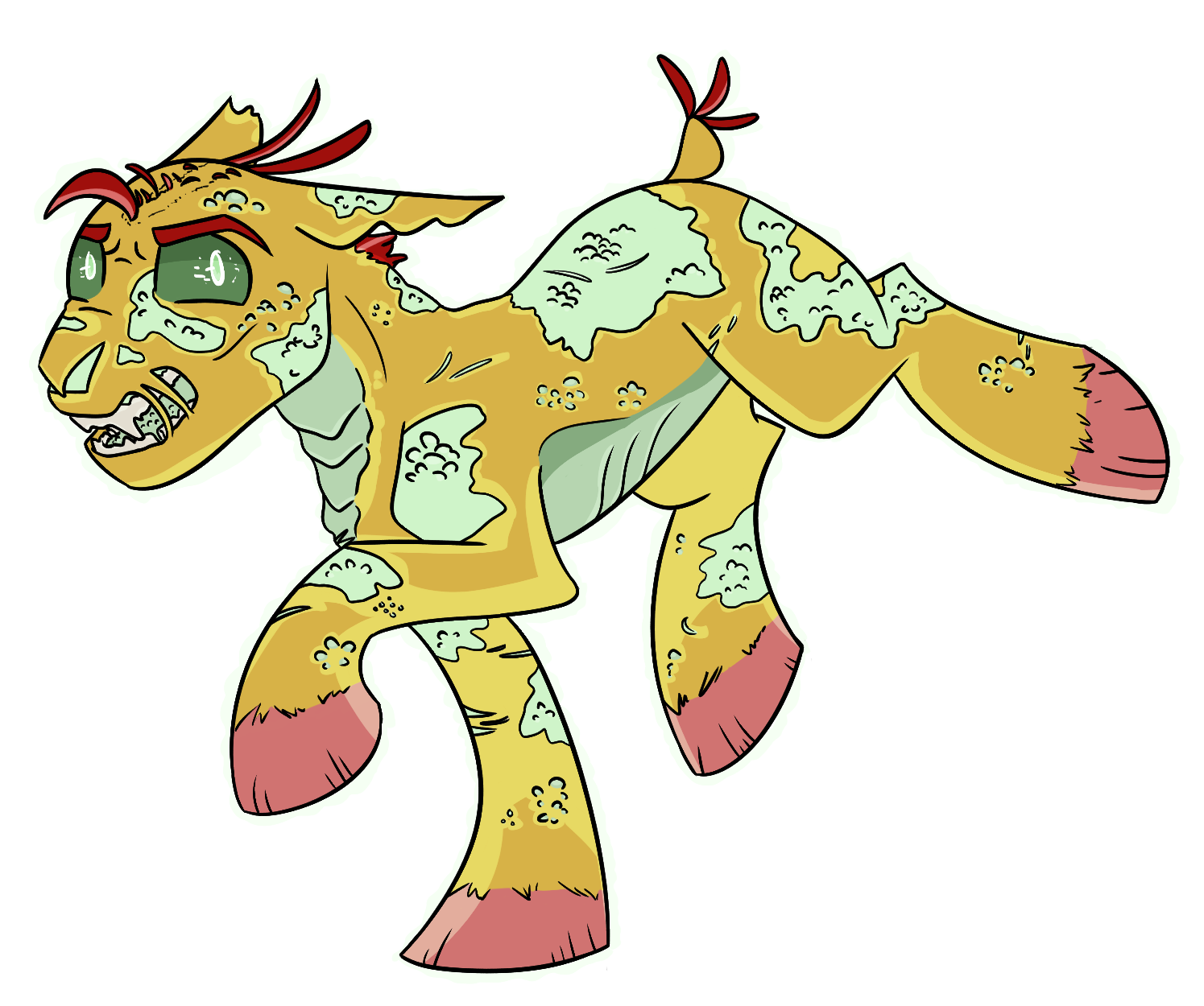 #3228407 - grimdark, artist:hiddenfaithy, oc, oc only, oc:blaze aura ...