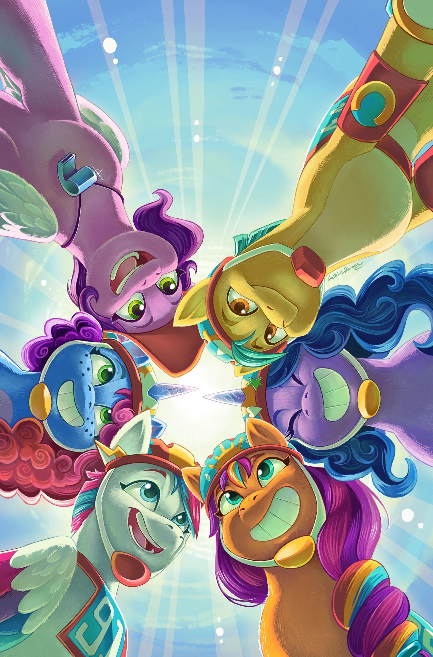 #3229019 - safe, artist:natalie haines, idw, official comic, hitch ...