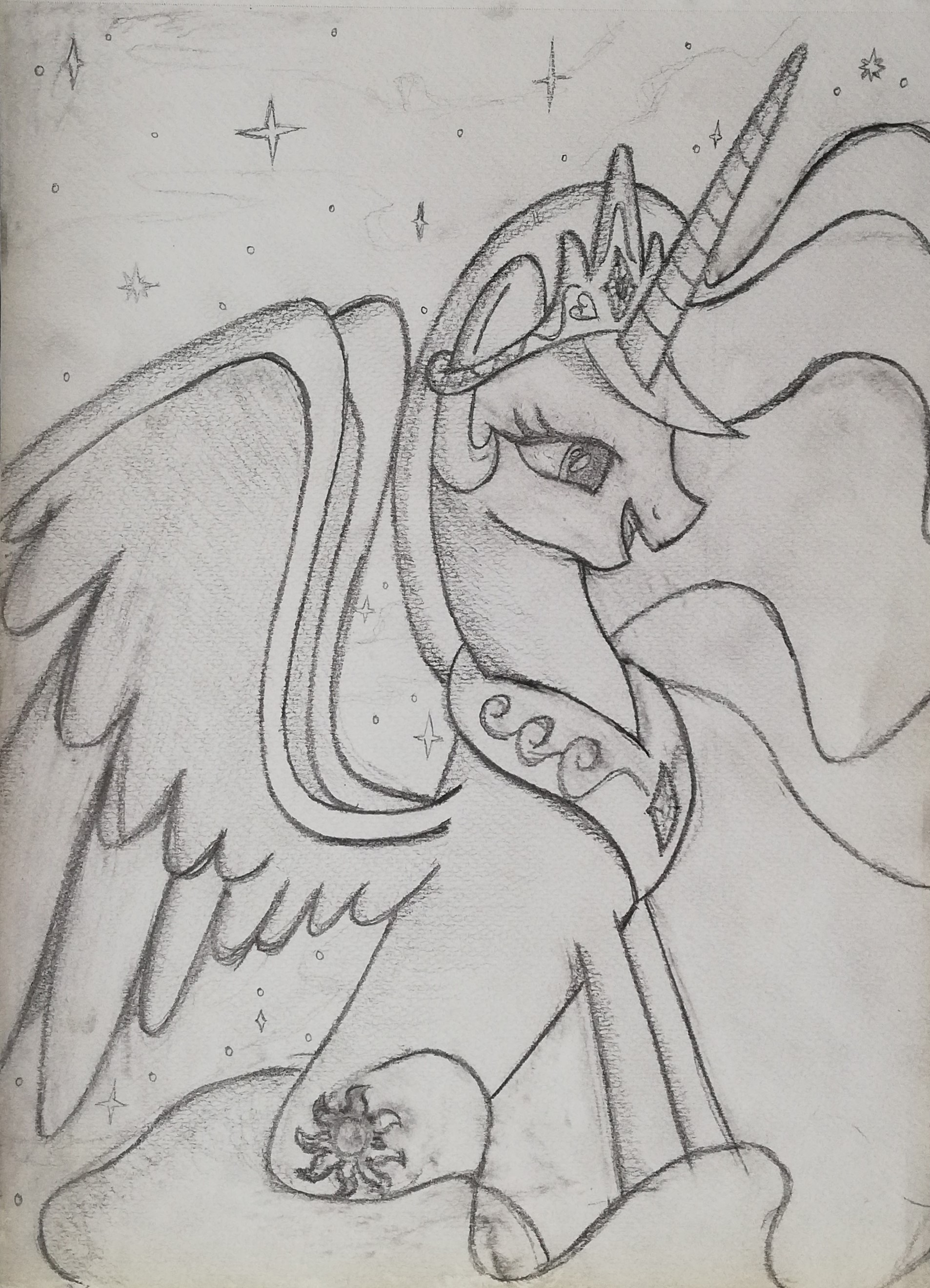 #3230589 - safe, artist:paajbach, princess celestia, alicorn, pony, g4 ...