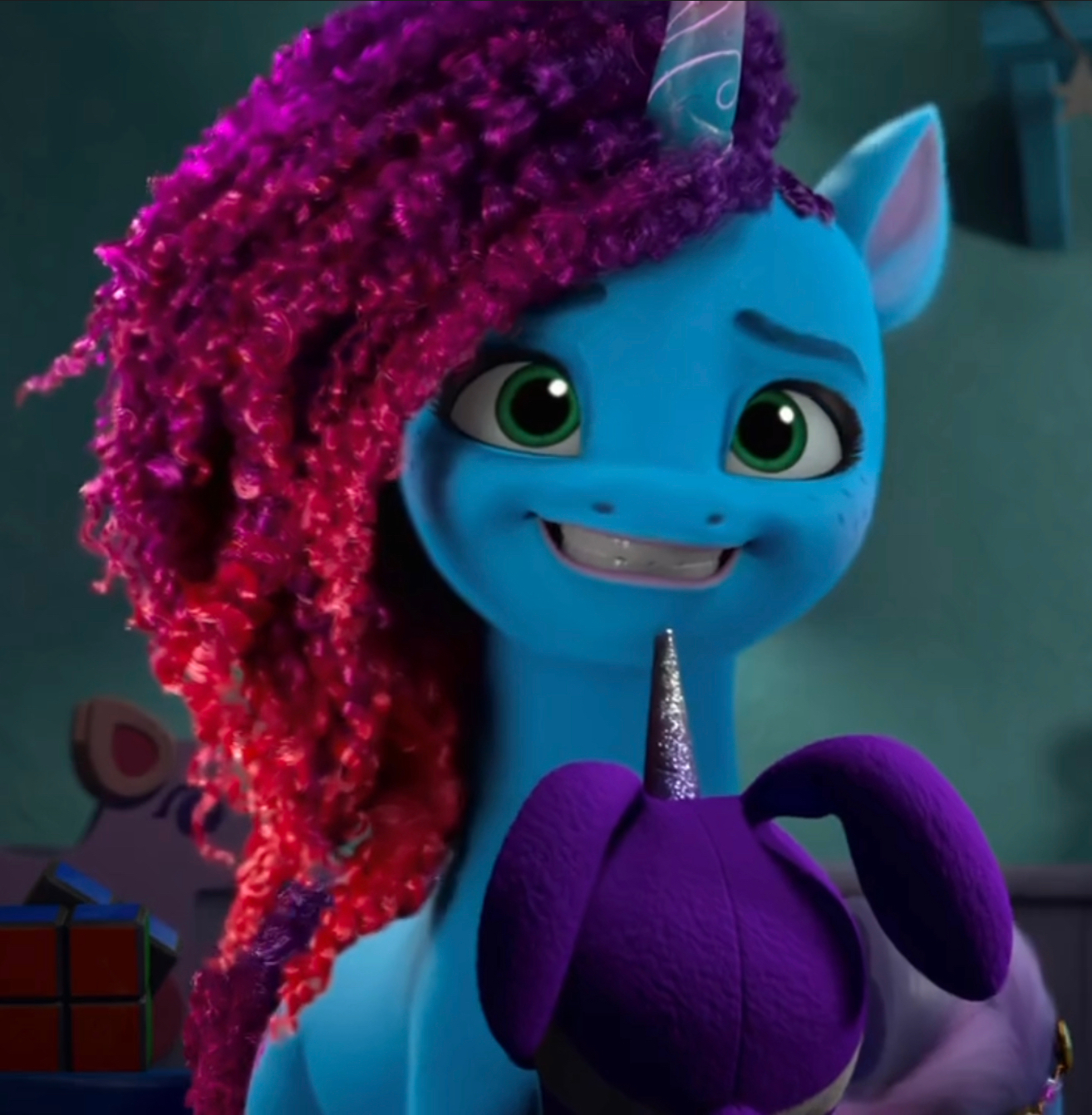 #3212403 - safe, screencap, misty brightdawn, bunnycorn, rabbit, father ...