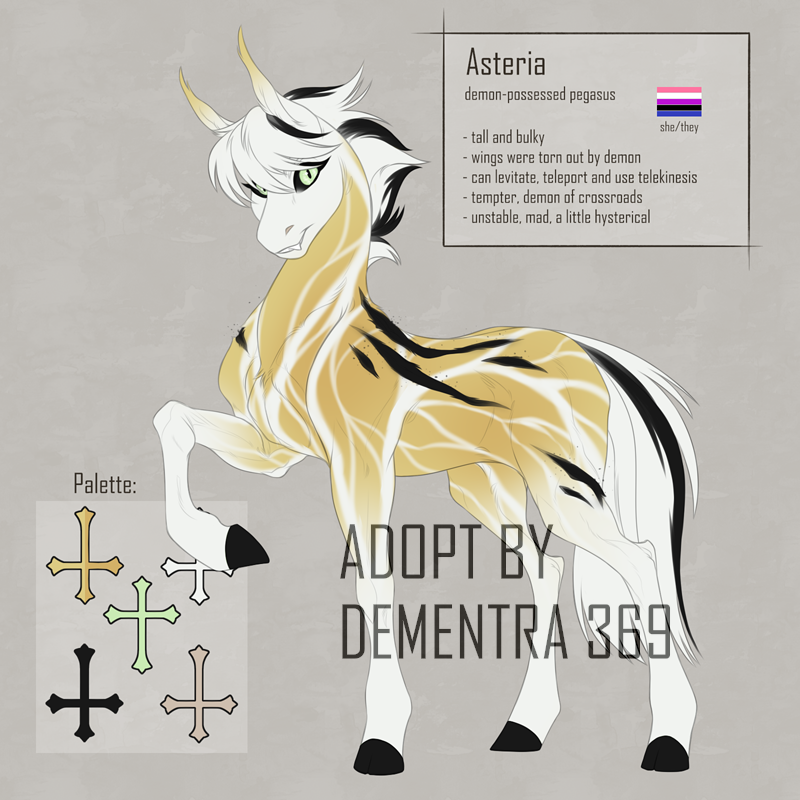 #3213255 - safe, artist:dementra369, oc, pony, adoptable, character ...