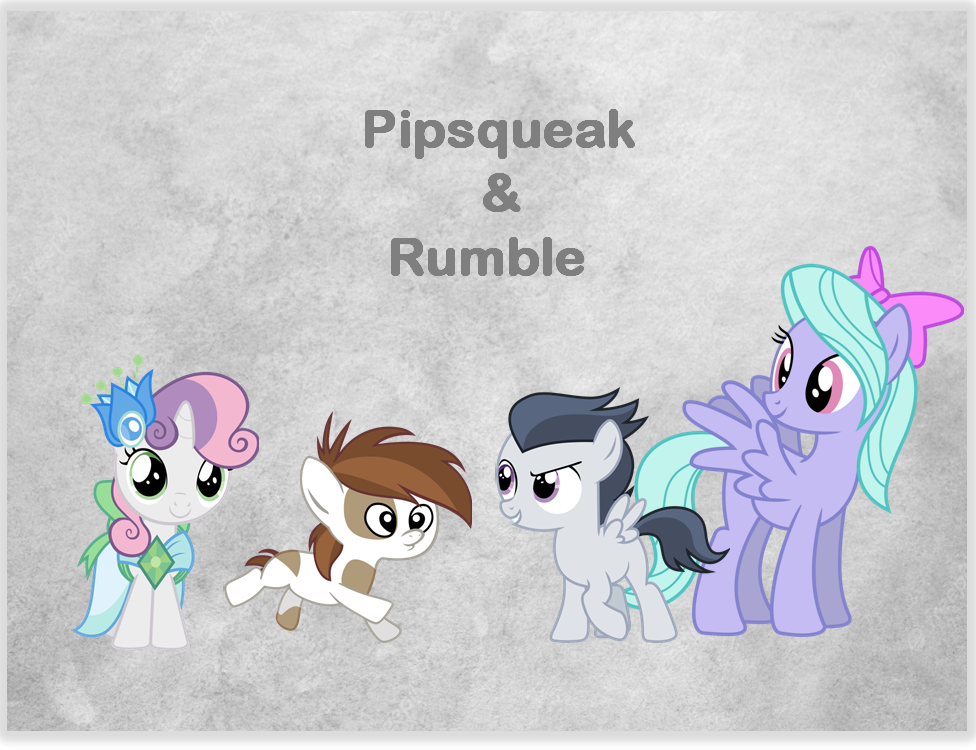 #3213286 - artist needed, safe, flitter, pipsqueak, rumble, sweetie ...