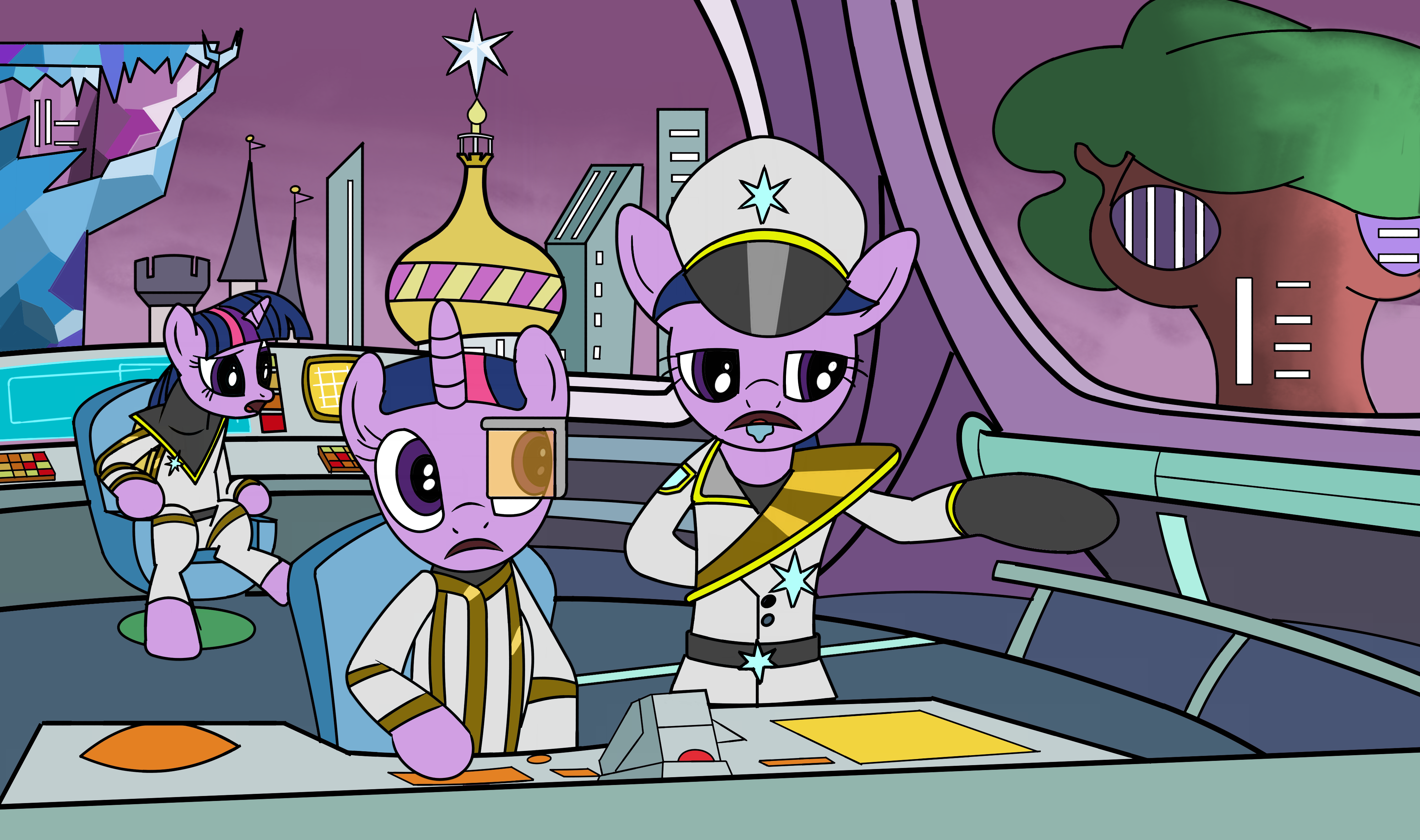 #3213749 - artist needed, safe, twilight sparkle, unicorn, semi-anthro ...