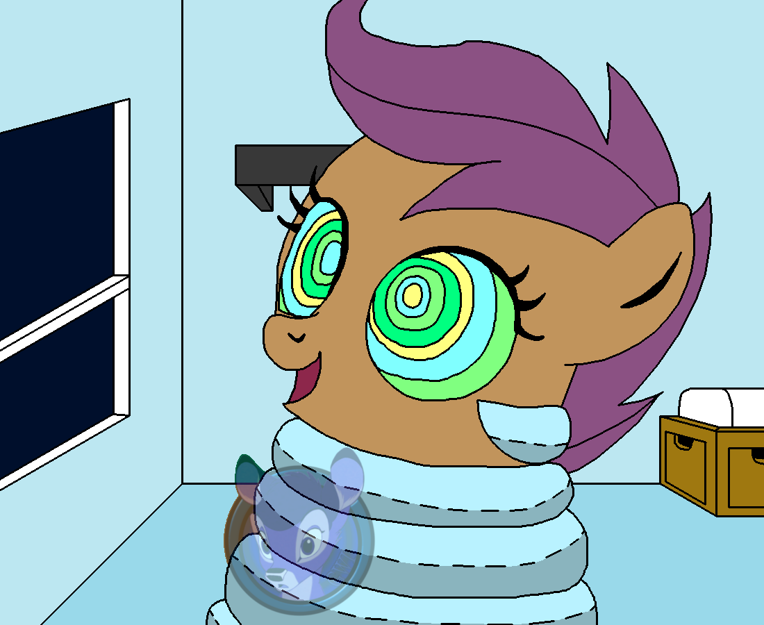 #3213898 - safe, alternate version, artist:genesis-wolf-leon, scootaloo ...