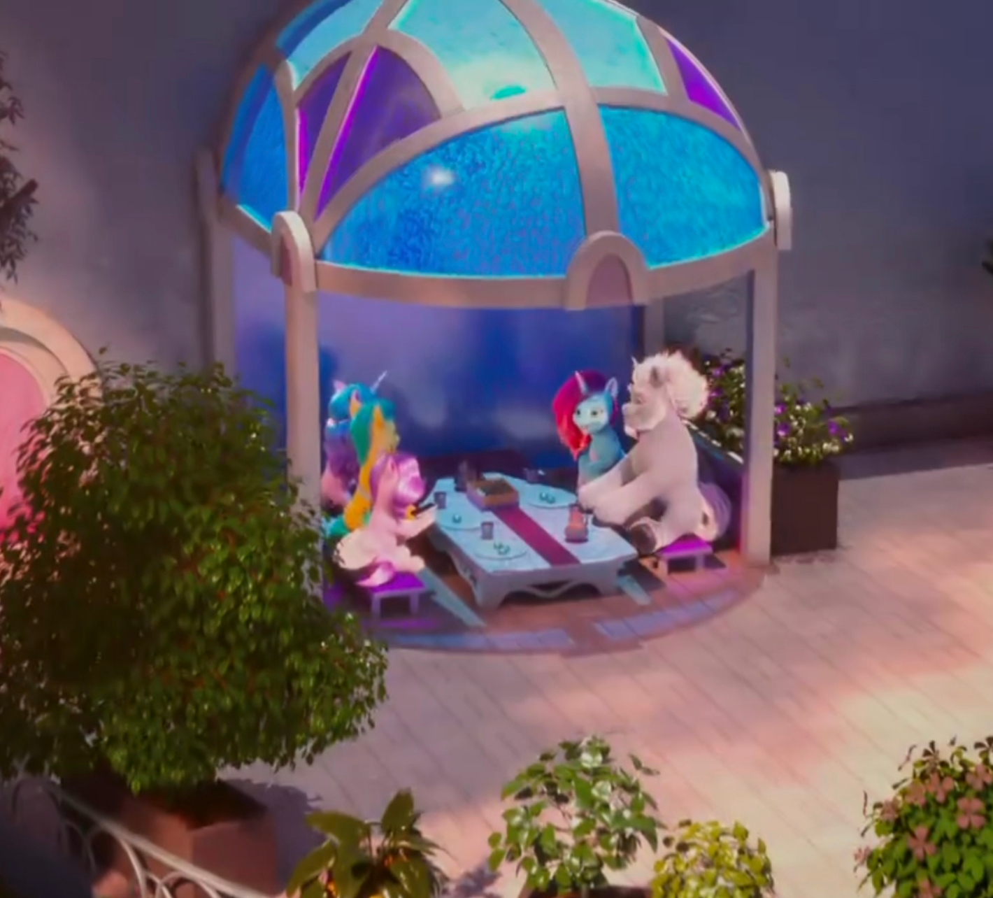 #3214220 - safe, screencap, alphabittle blossomforth, hitch trailblazer ...