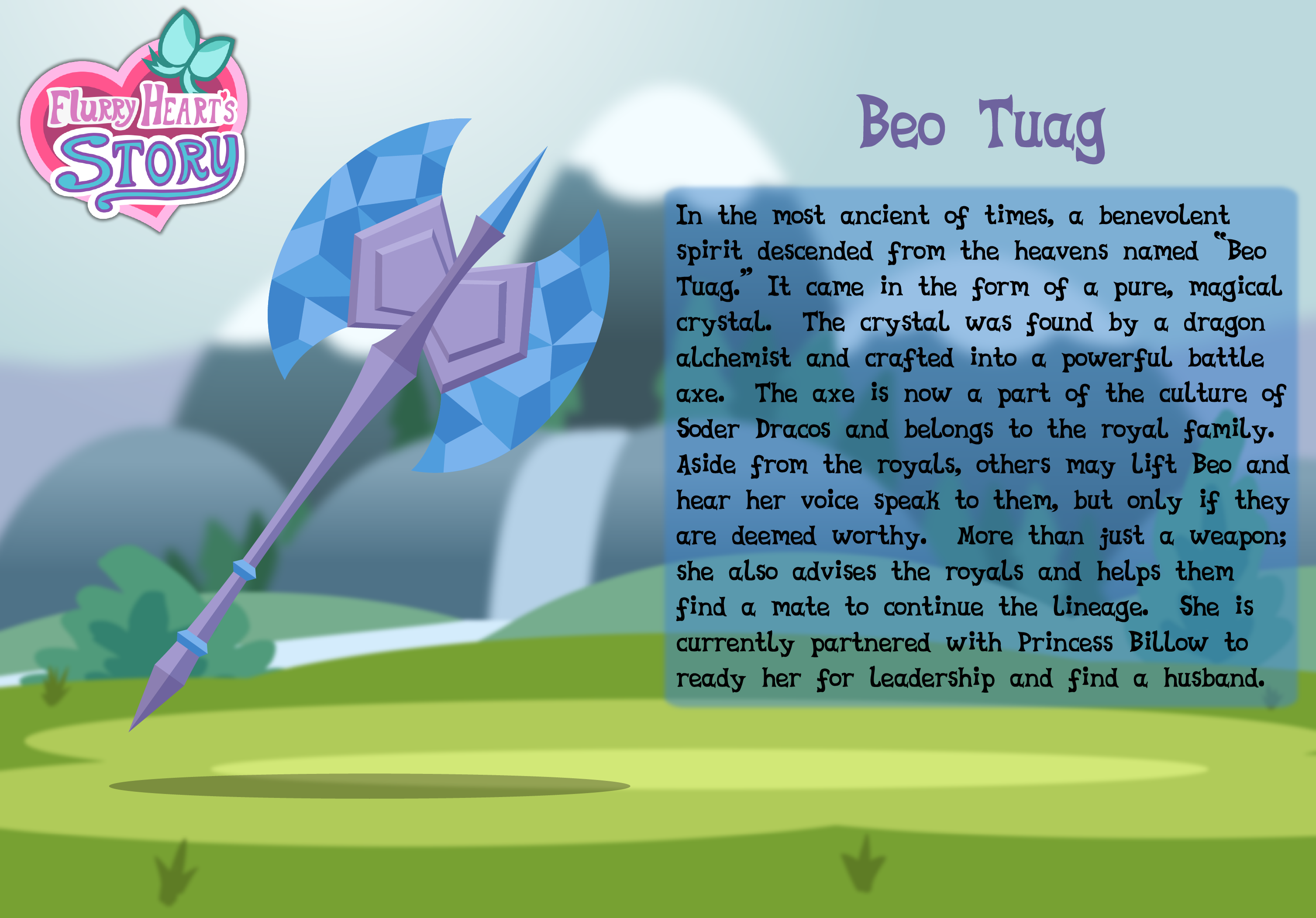 #3214448 - safe, artist:aleximusprime, oc, oc:beo tuag, axe, battle axe ...