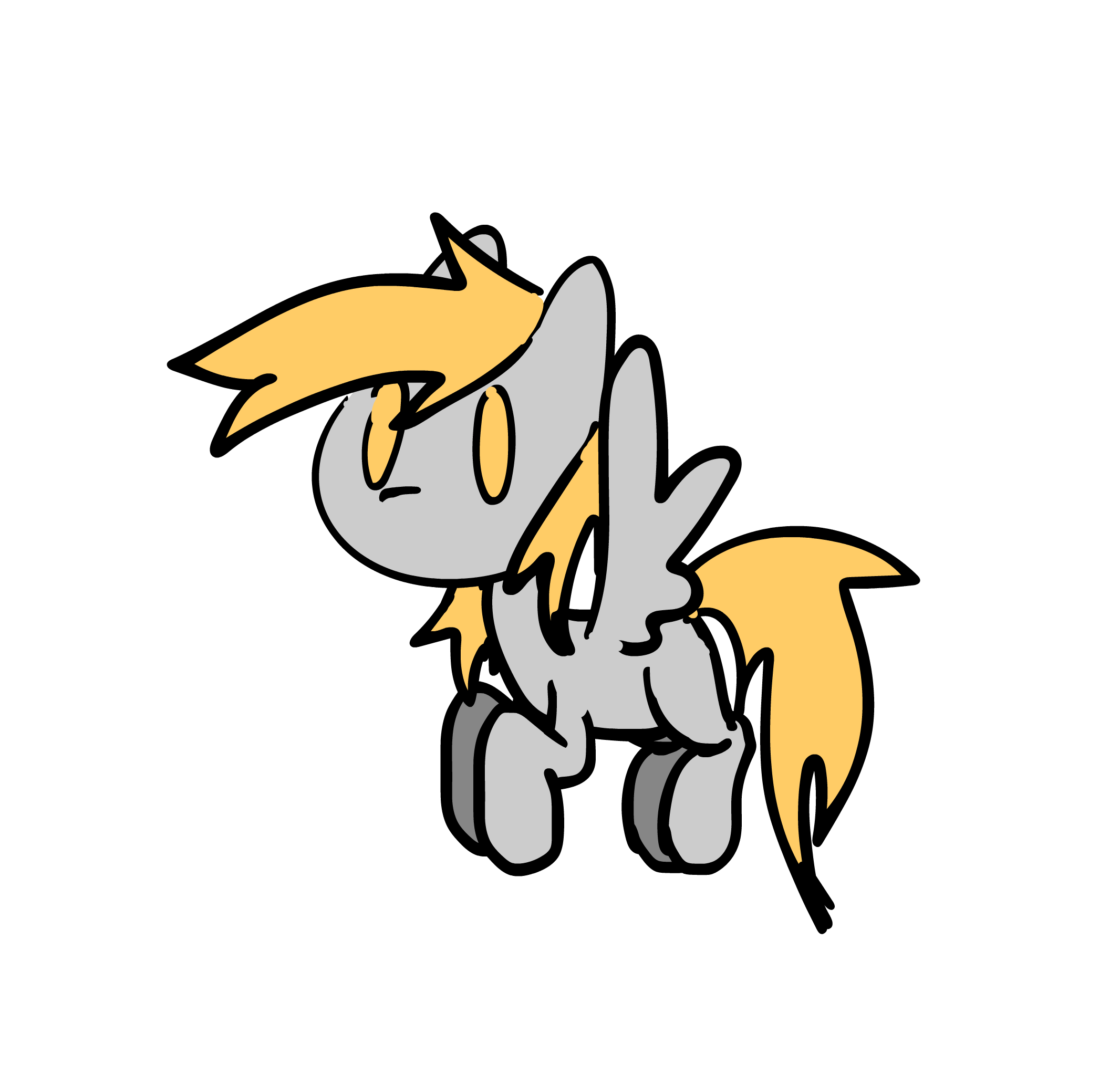 #3214709 - safe, artist:kruvvv, derpy hooves, pegasus, pony, animated ...