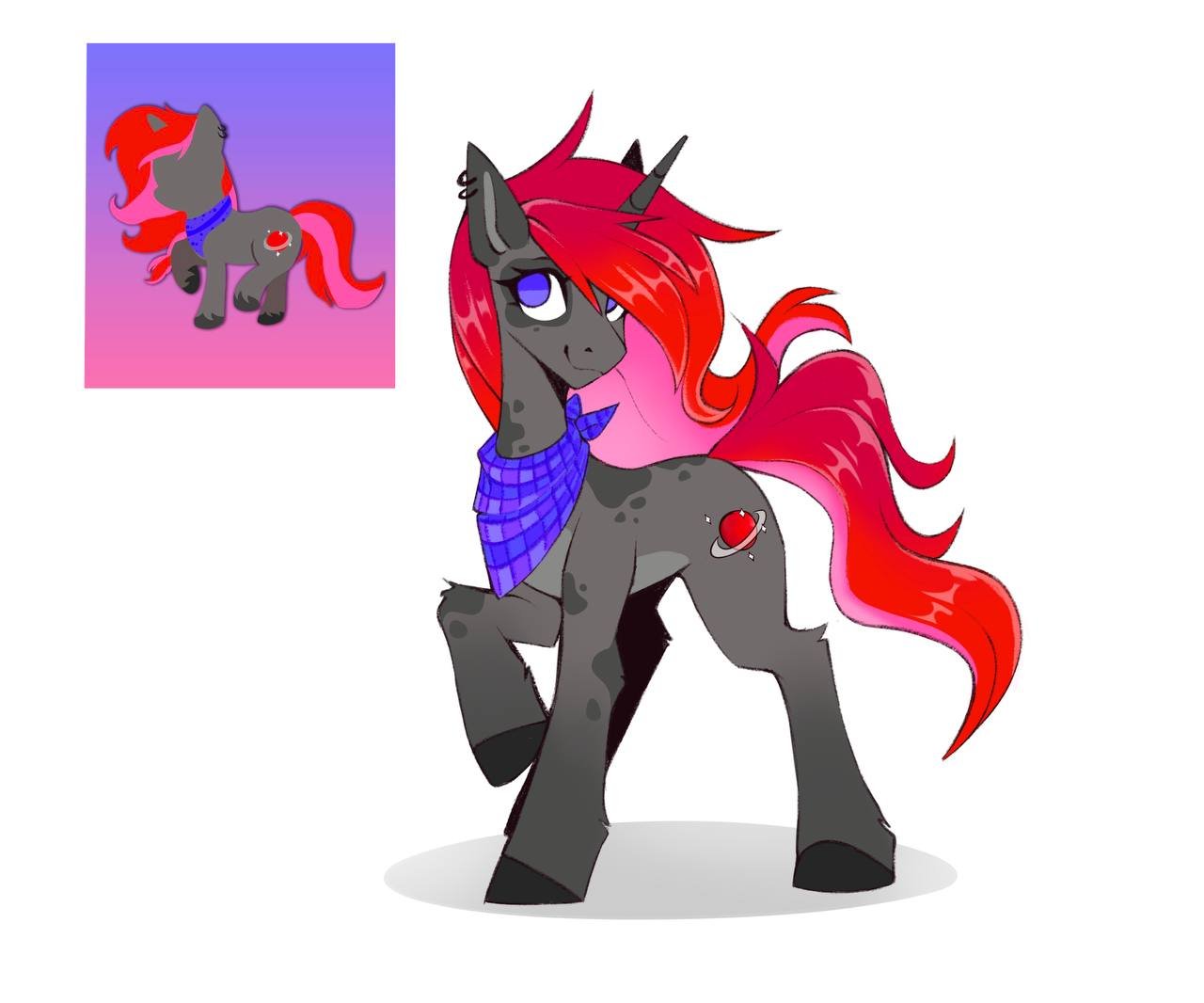 #3231331 - safe, artist:buvanybu, oc, oc only, pony, unicorn, horn, simple background, solo ...