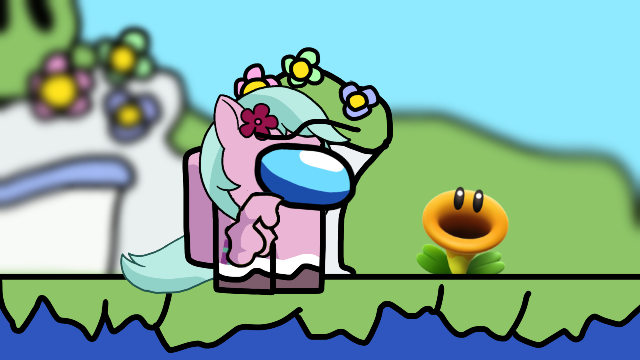 #3238046 - safe, artist:josephthedumbimpostor, dahlia, g5, among us ...