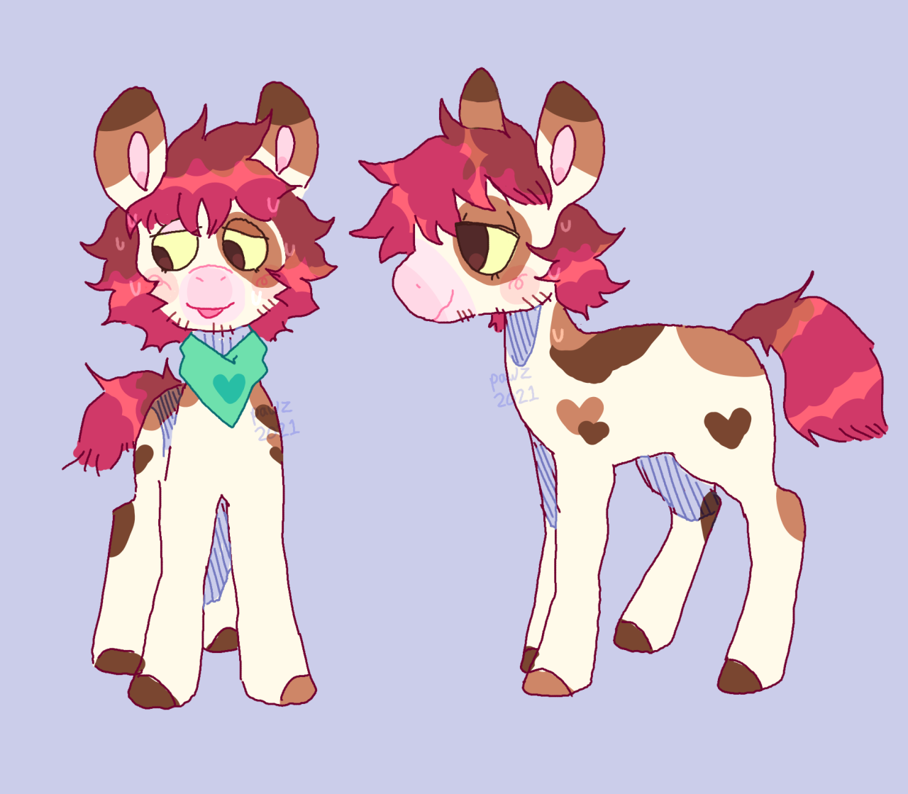 #3238538 - safe, artist:peskypawz, oc, oc only, oc:cozy, earth pony ...