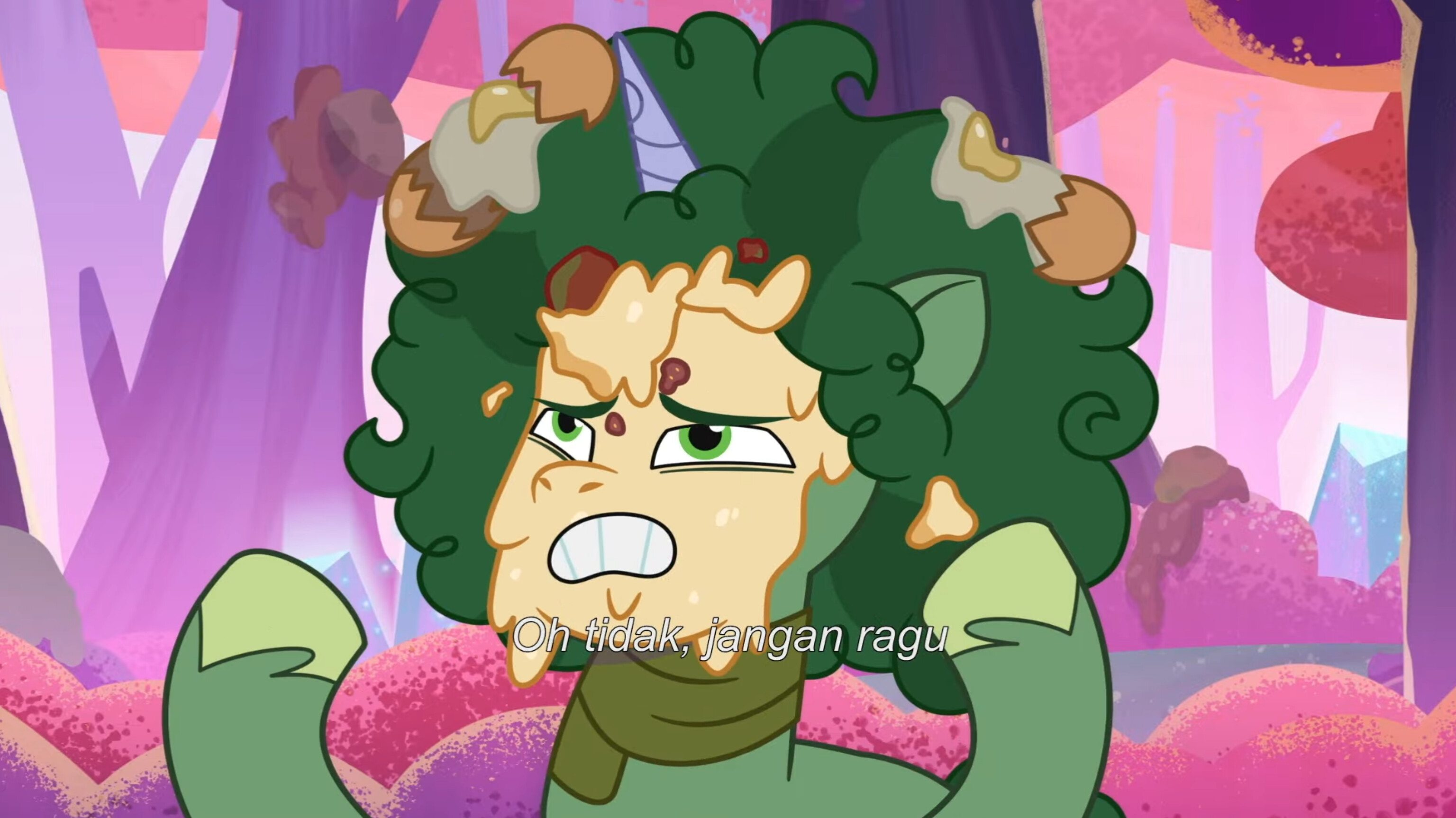 #3242023 - safe, screencap, dapple, pony, unicorn, friday night food ...