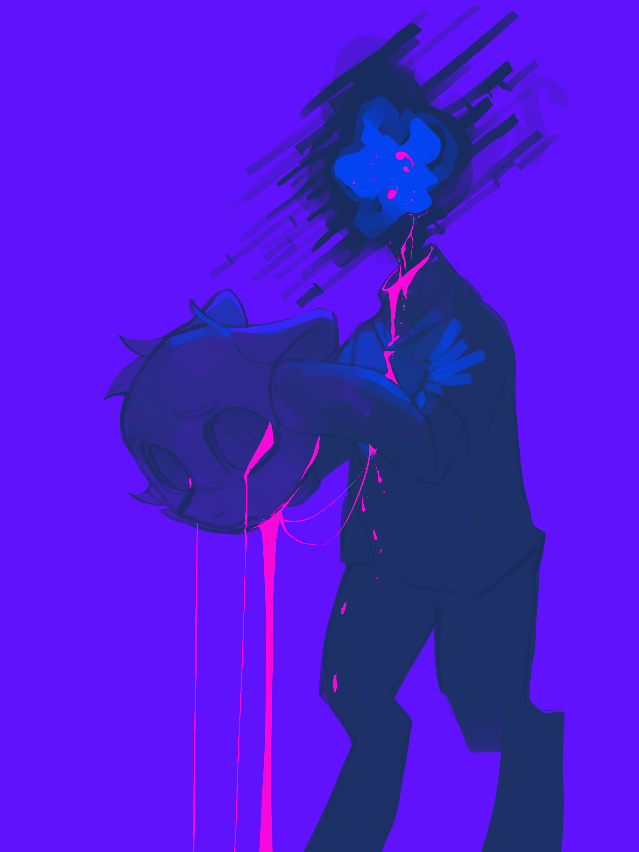#3242180 - semi-grimdark, artist:dimfann, oc, oc only, earth pony, pony ...