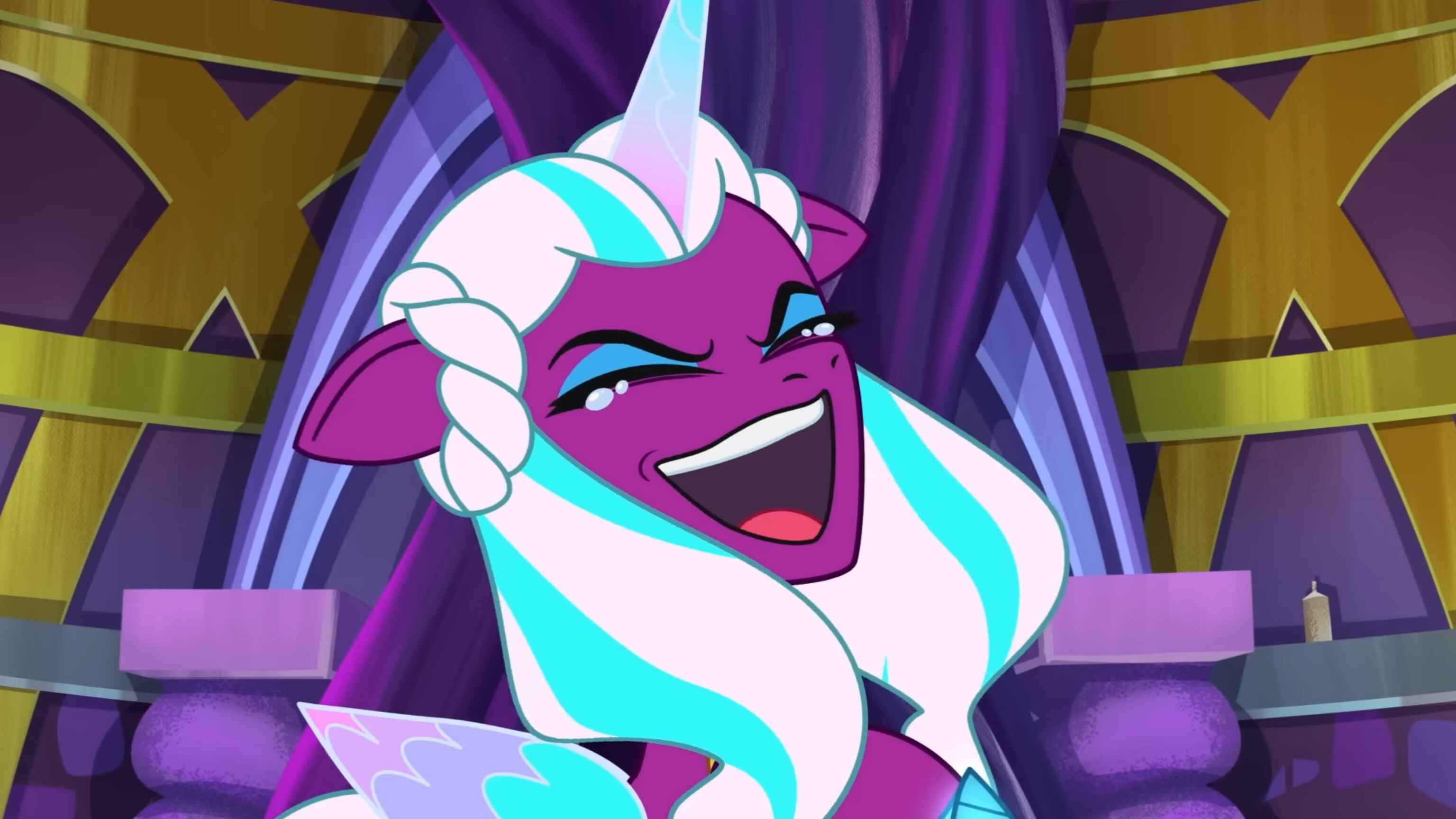 #3242771 - safe, screencap, opaline arcana, alicorn, pony, g5, my ...