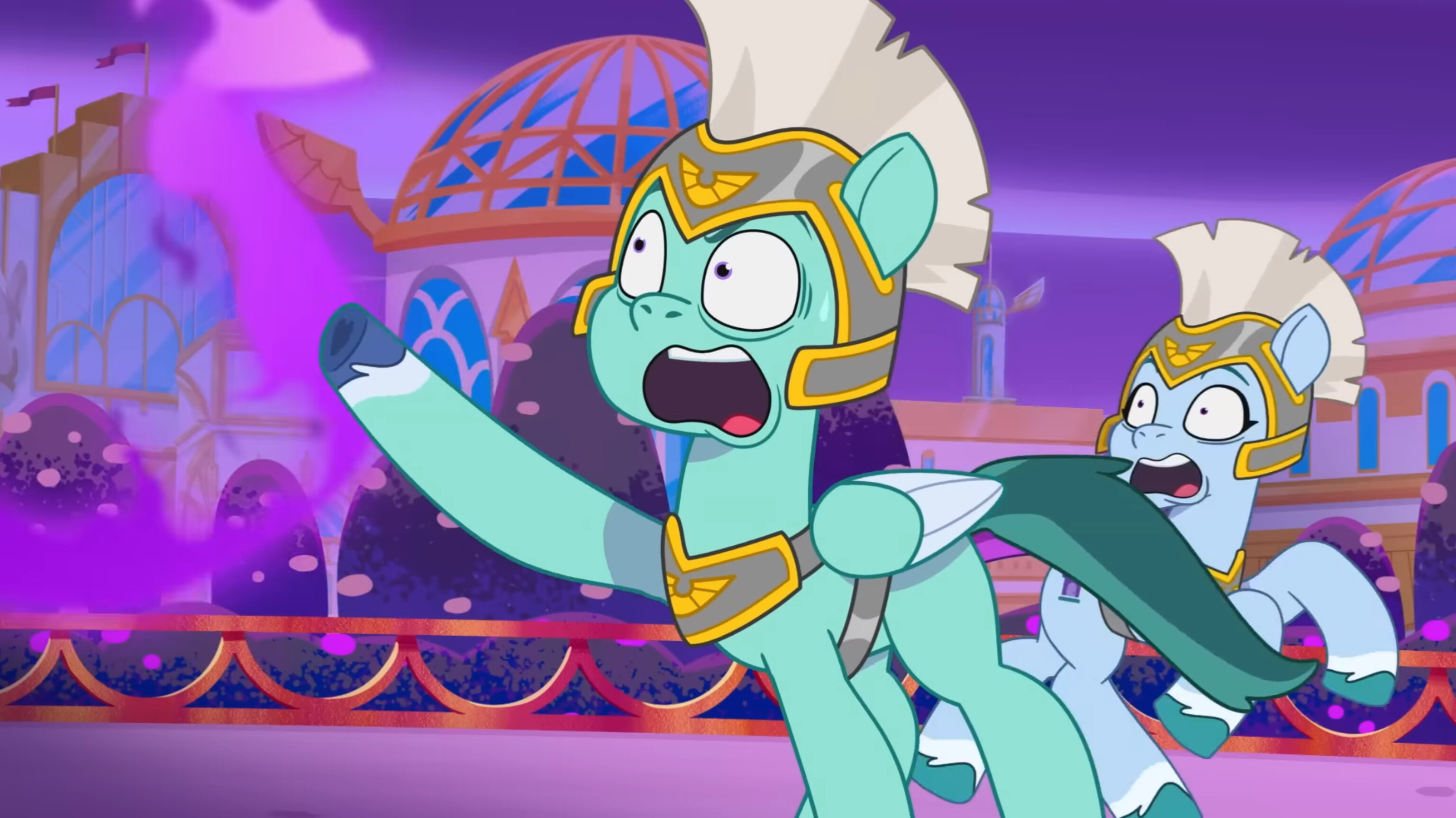 #3243044 - safe, screencap, thunder flap, zoom zephyrwing, pegasus ...