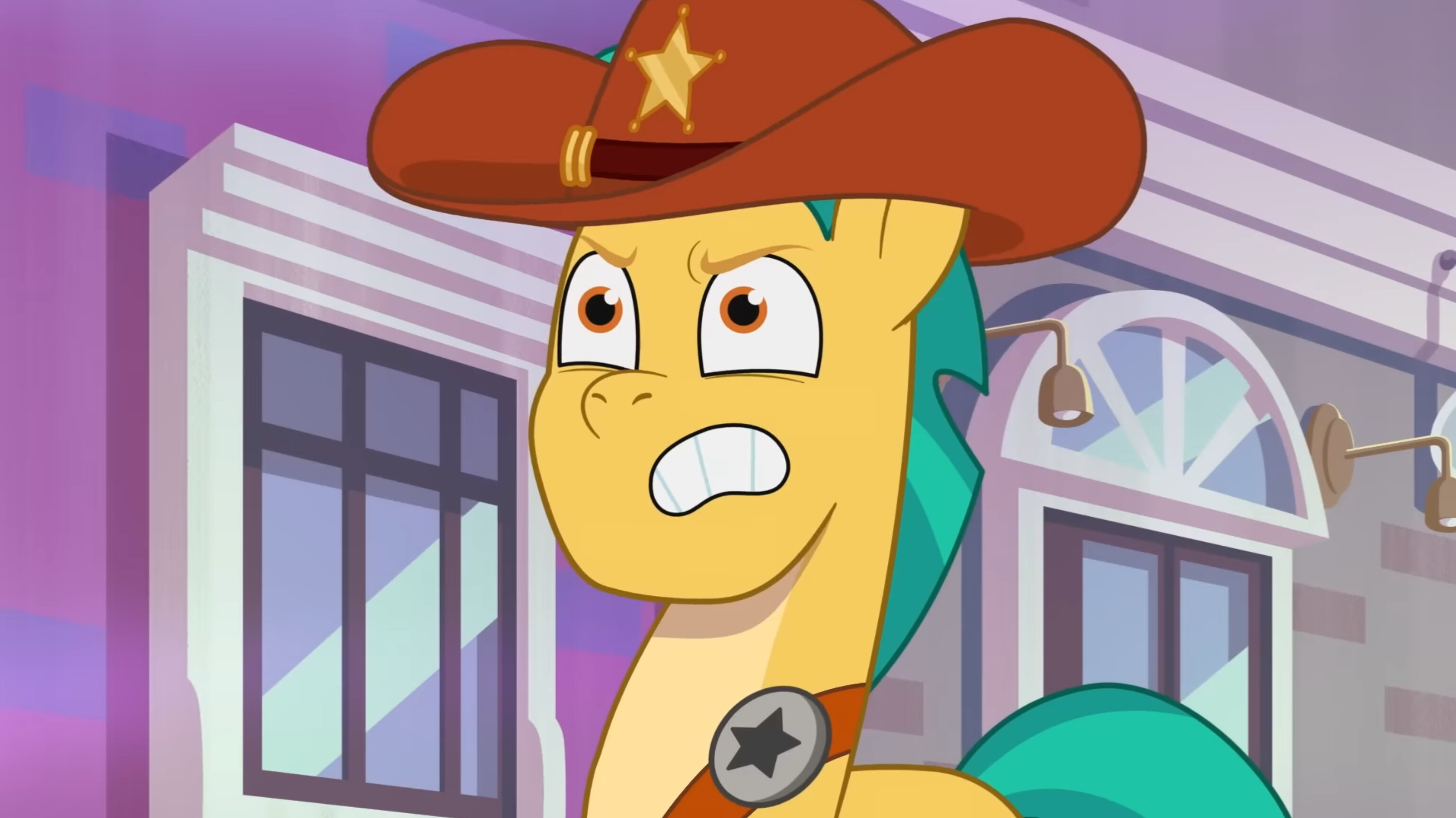#3243150 - safe, screencap, hitch trailblazer, earth pony, pony, g5, my ...