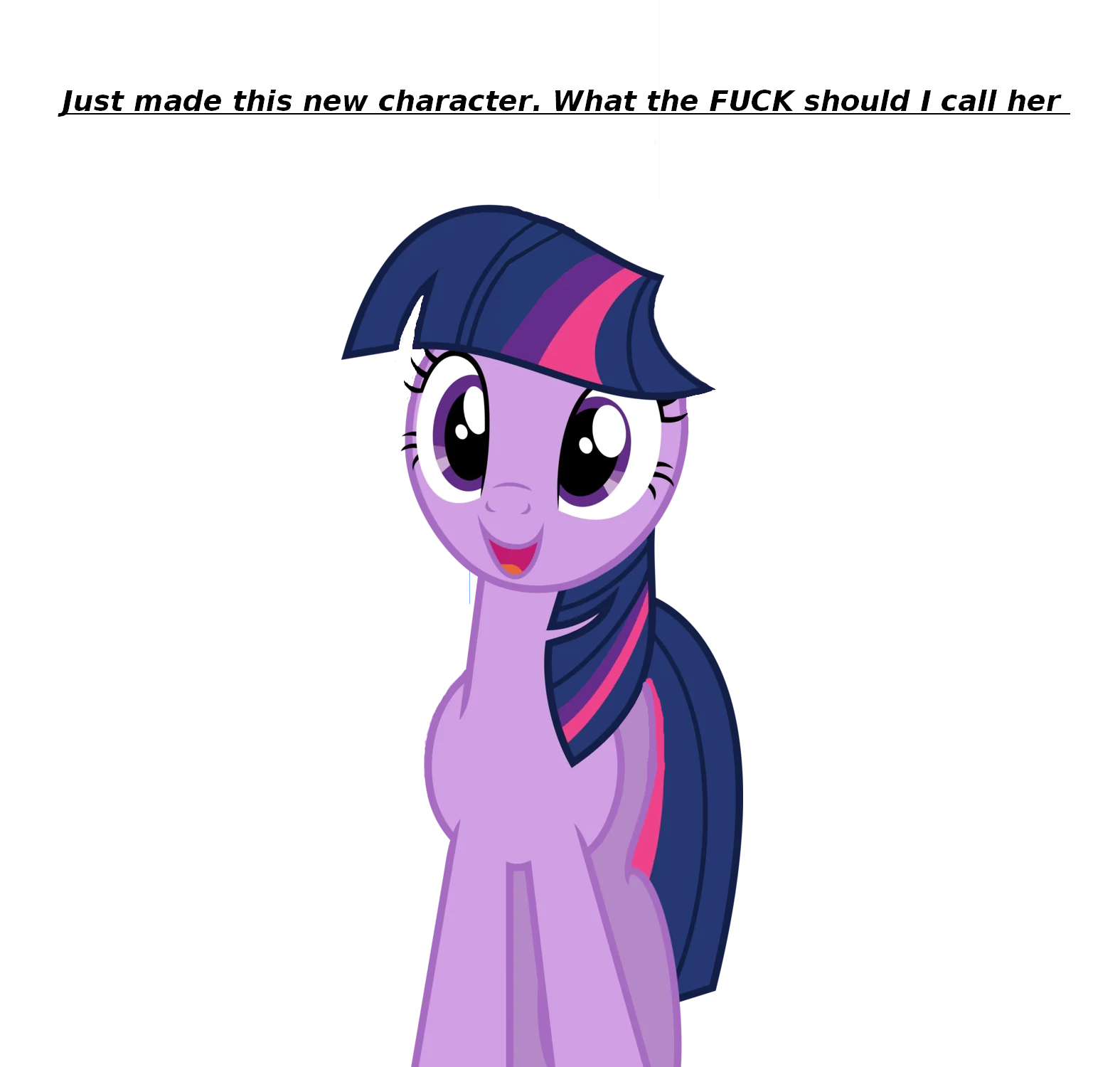 #3243222 - safe, twilight sparkle, pony, g4, alternate design, exploitable meme, female, mare ...