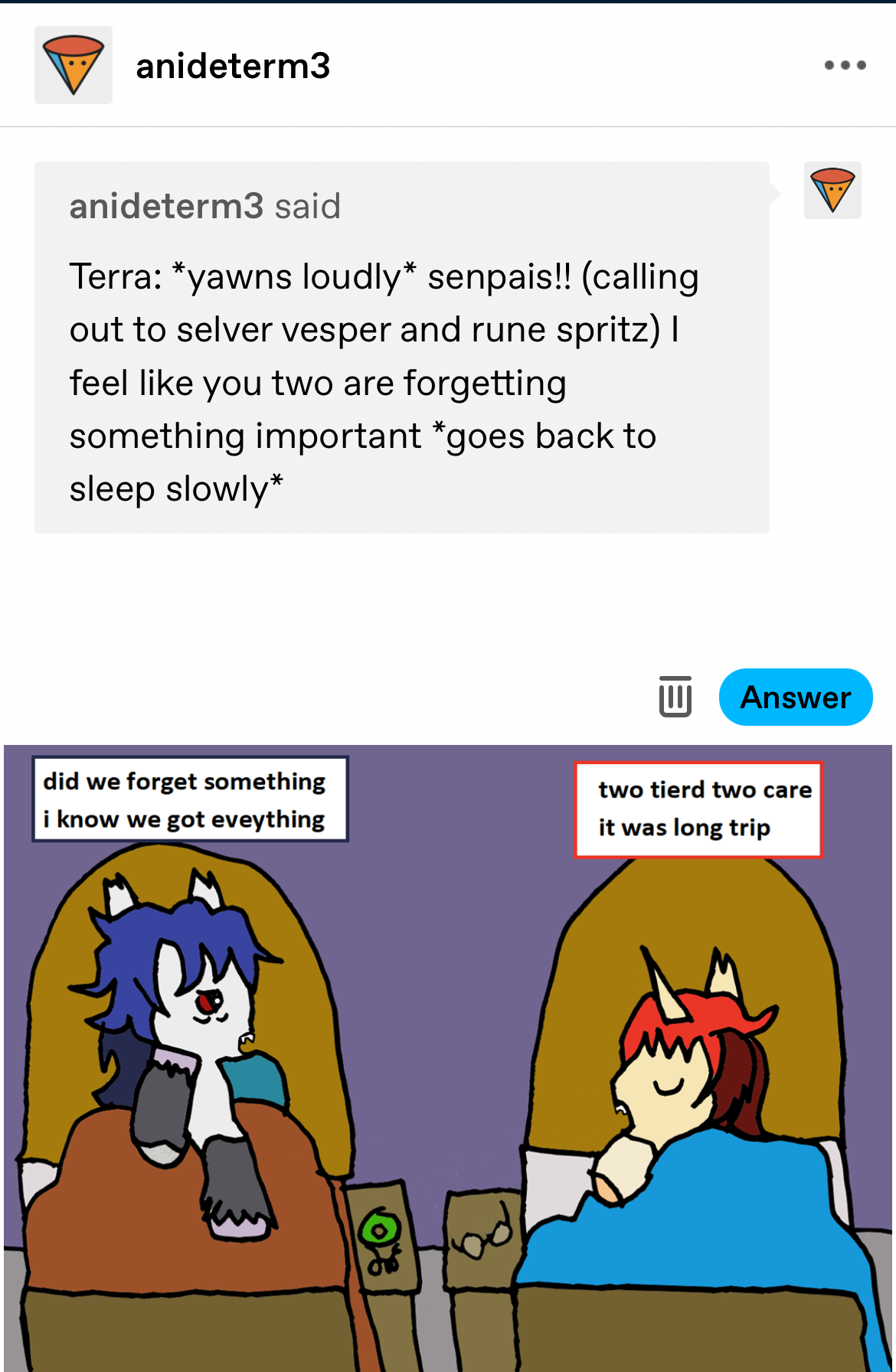 #3243975 - safe, artist:ask-luciavampire, oc, earth pony, pony, undead ...