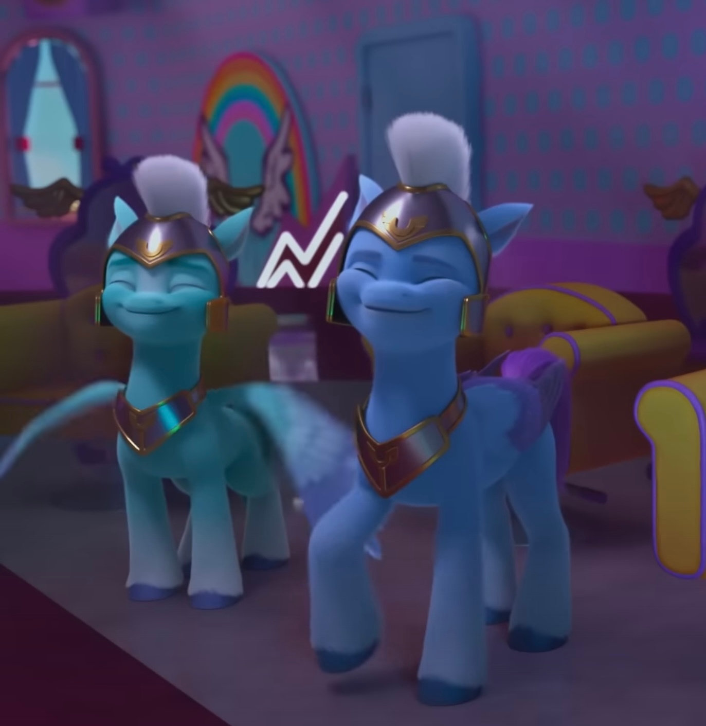 #3244213 - safe, screencap, thunder flap, zoom zephyrwing, pegasus ...