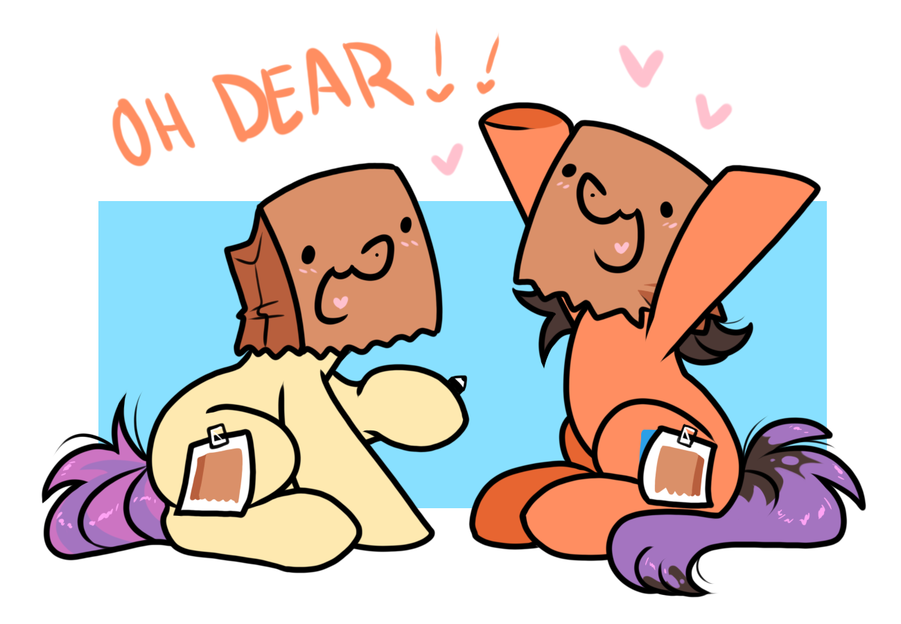#3245055 - safe, artist:paperbagpony, oc, oc only, oc:paper bag, oc ...