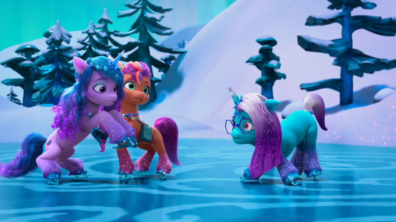 #3247111 - safe, screencap, comet (g5), izzy moonbow, sunny starscout ...
