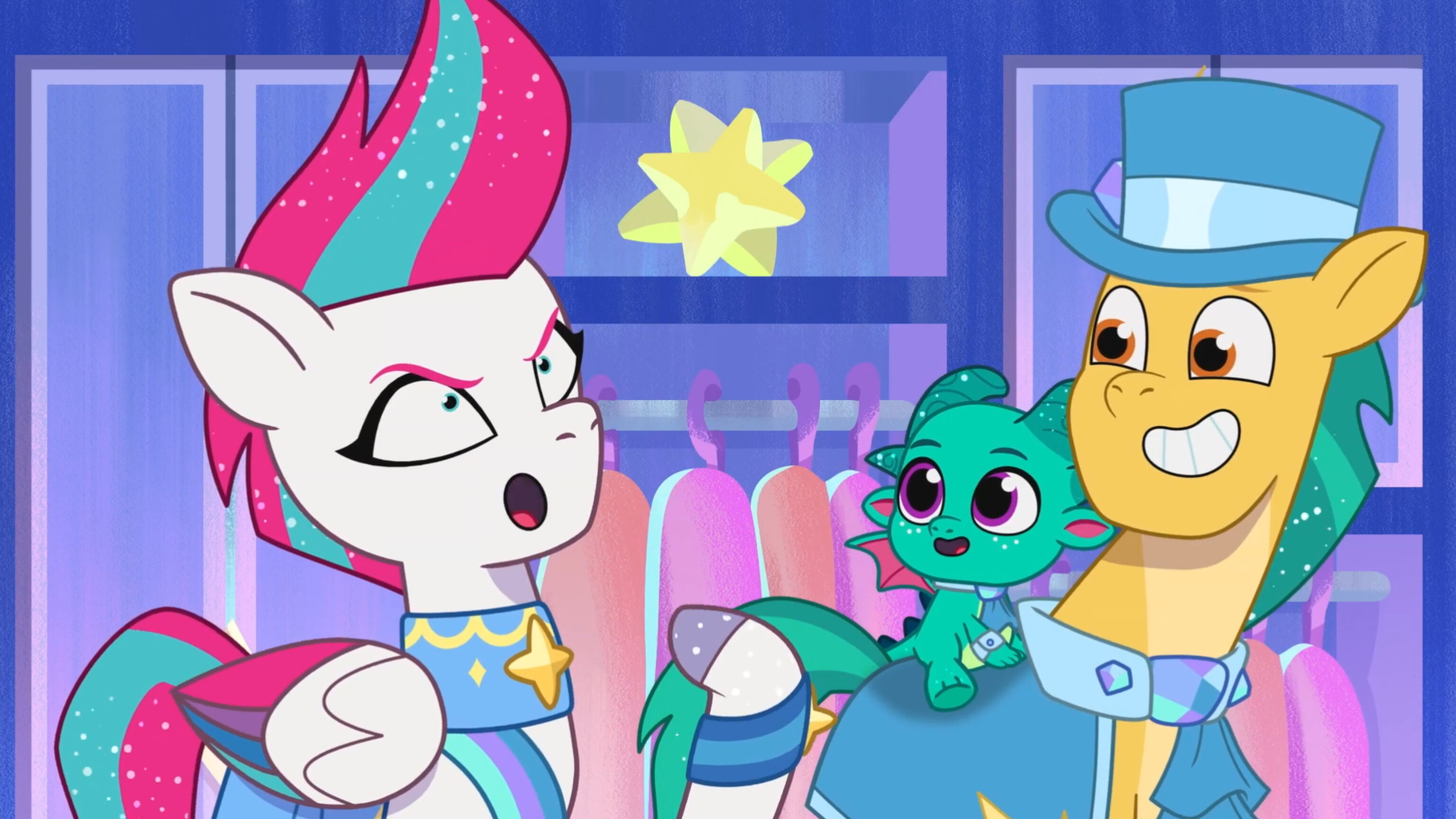 #3247233 - safe, screencap, hitch trailblazer, sparky sparkeroni, zipp ...