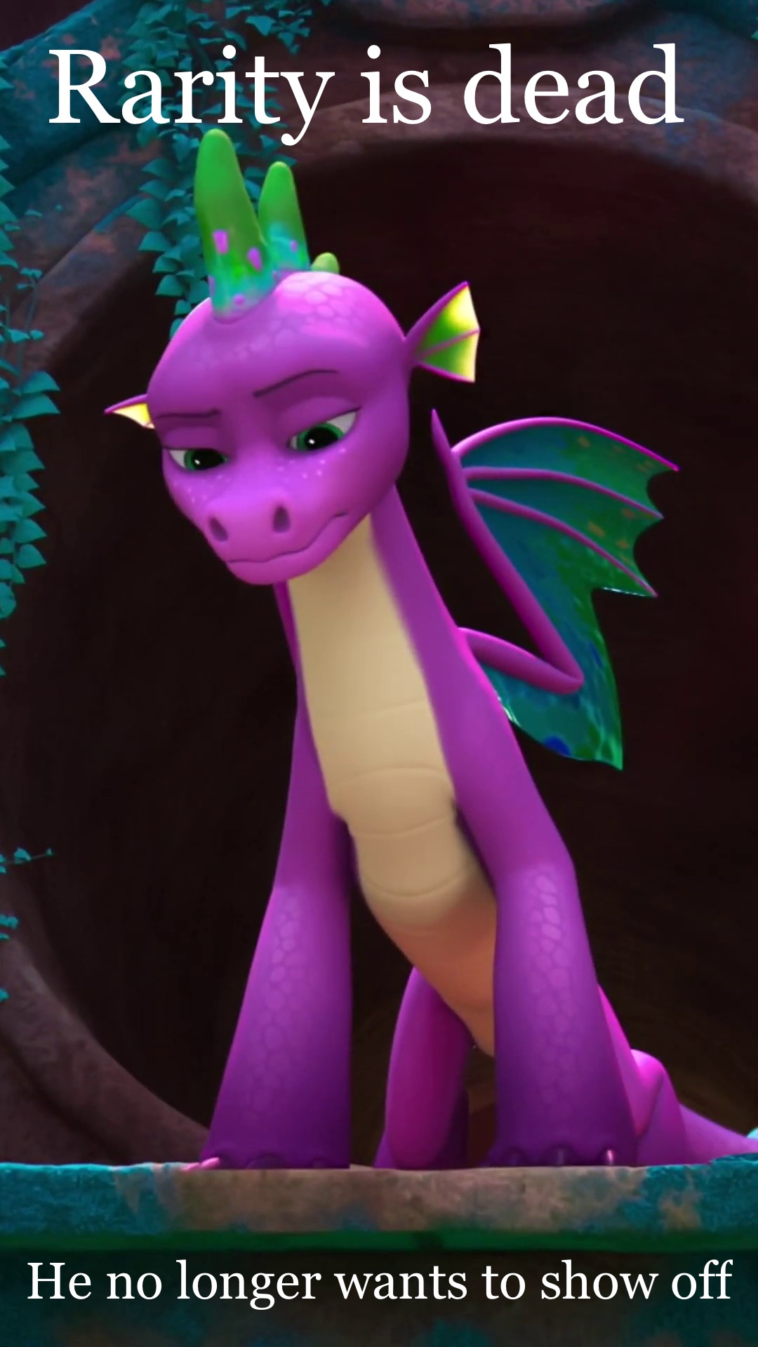 #3247305 - safe, edit, edited screencap, screencap, spike, dragon, g5 ...