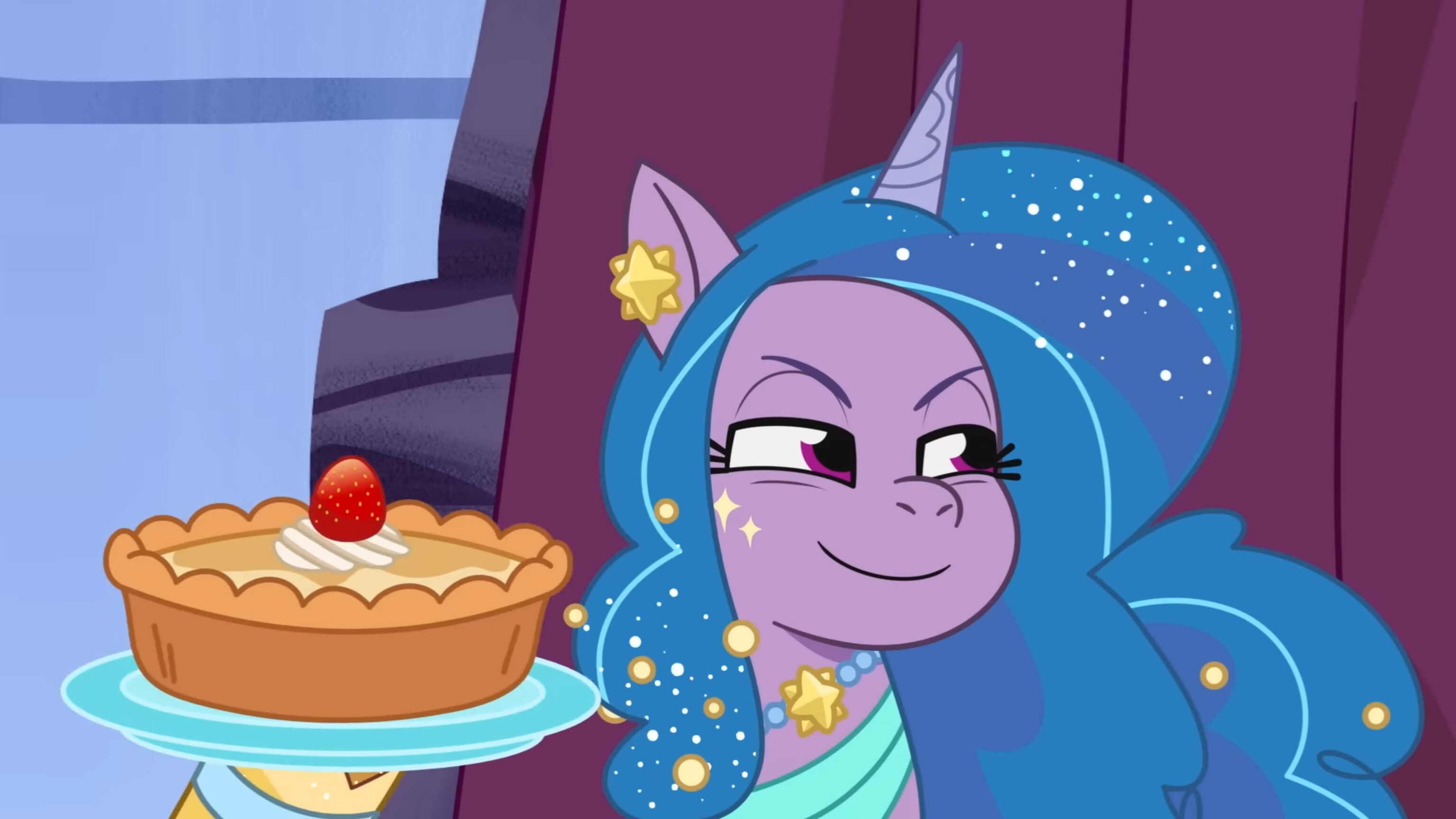 #3247907 - safe, screencap, izzy moonbow, earth pony, pony, unicorn ...