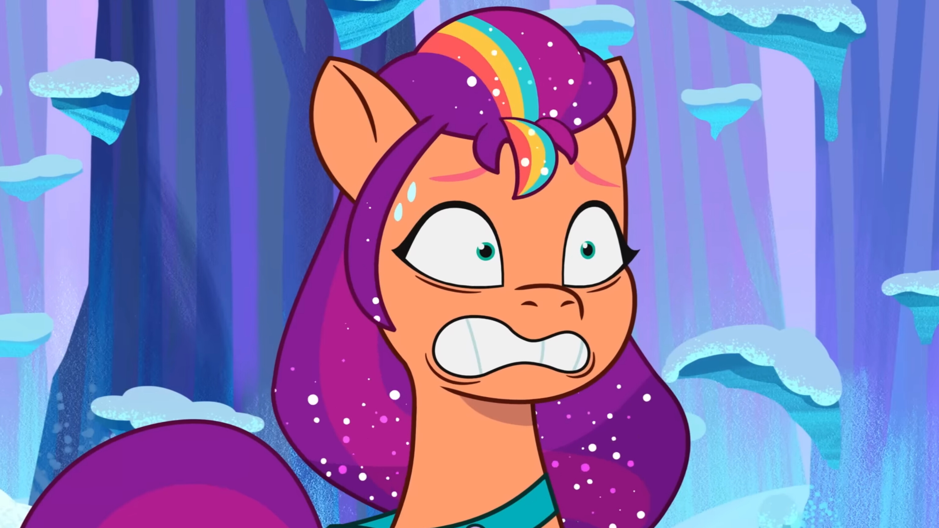 #3248731 - safe, screencap, sunny starscout, earth pony, pony, crystal ...