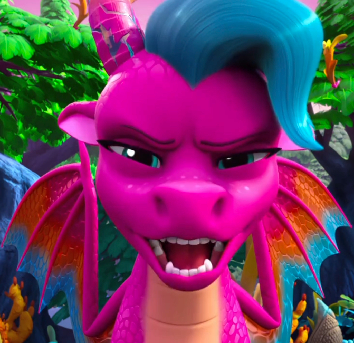 #3249834 - safe, screencap, blaize skysong, dragon, g5, my little pony ...