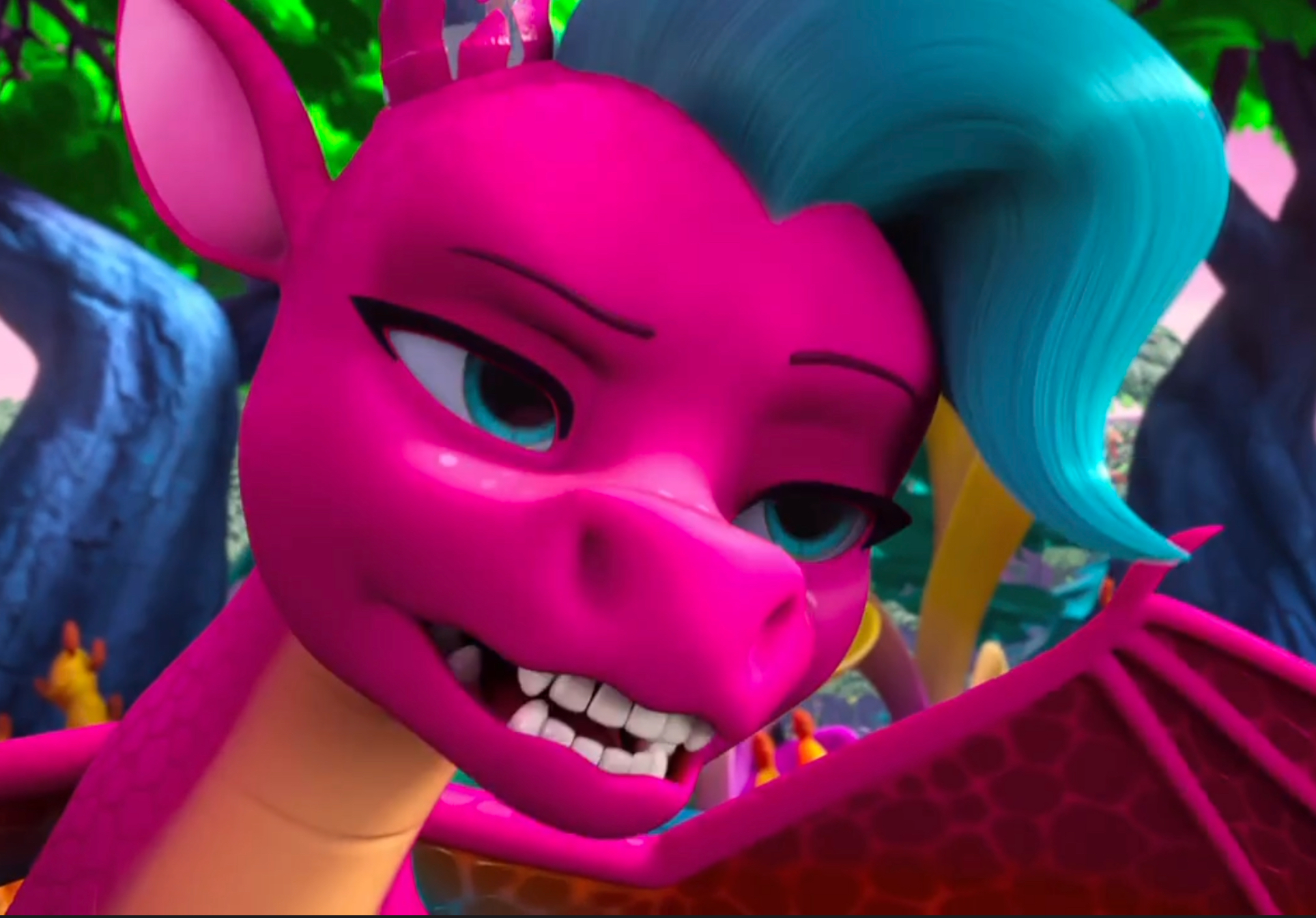 #3249942 - safe, screencap, blaize skysong, dragon, g5, my little pony: make your mark, my ...