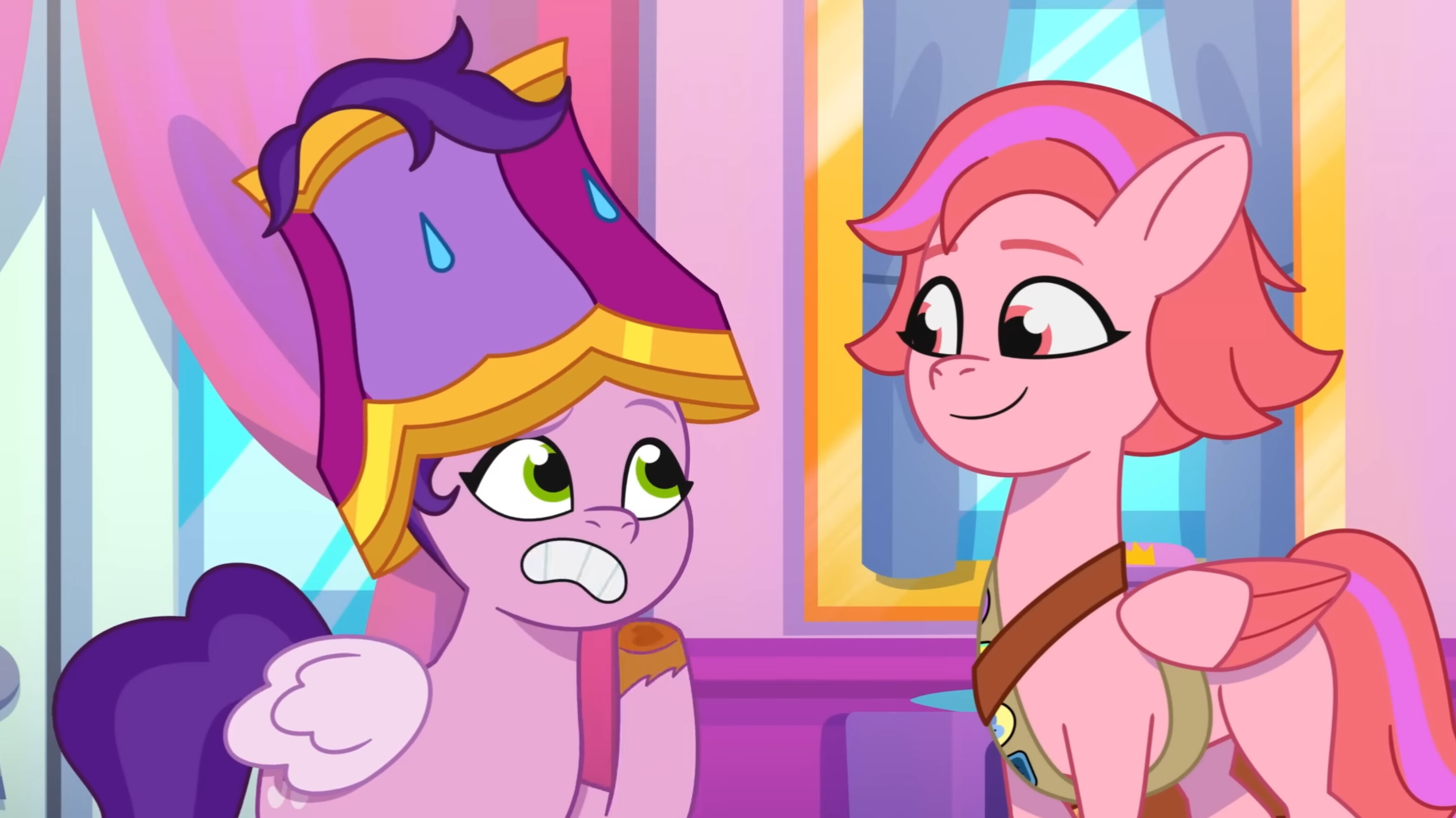 #3232376 - safe, screencap, pipp petals, windy, pegasus, pony, g5, my ...