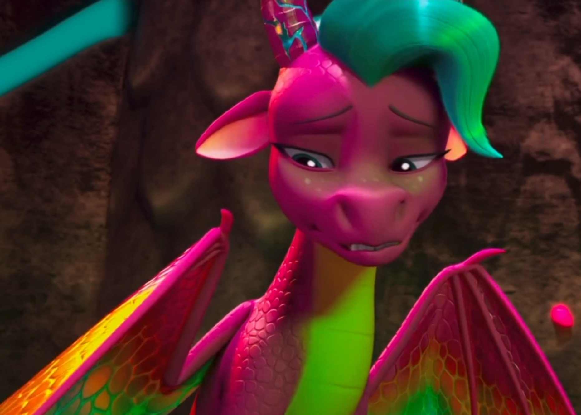 #3251110 - safe, screencap, blaize skysong, dragon, g5, my little pony ...