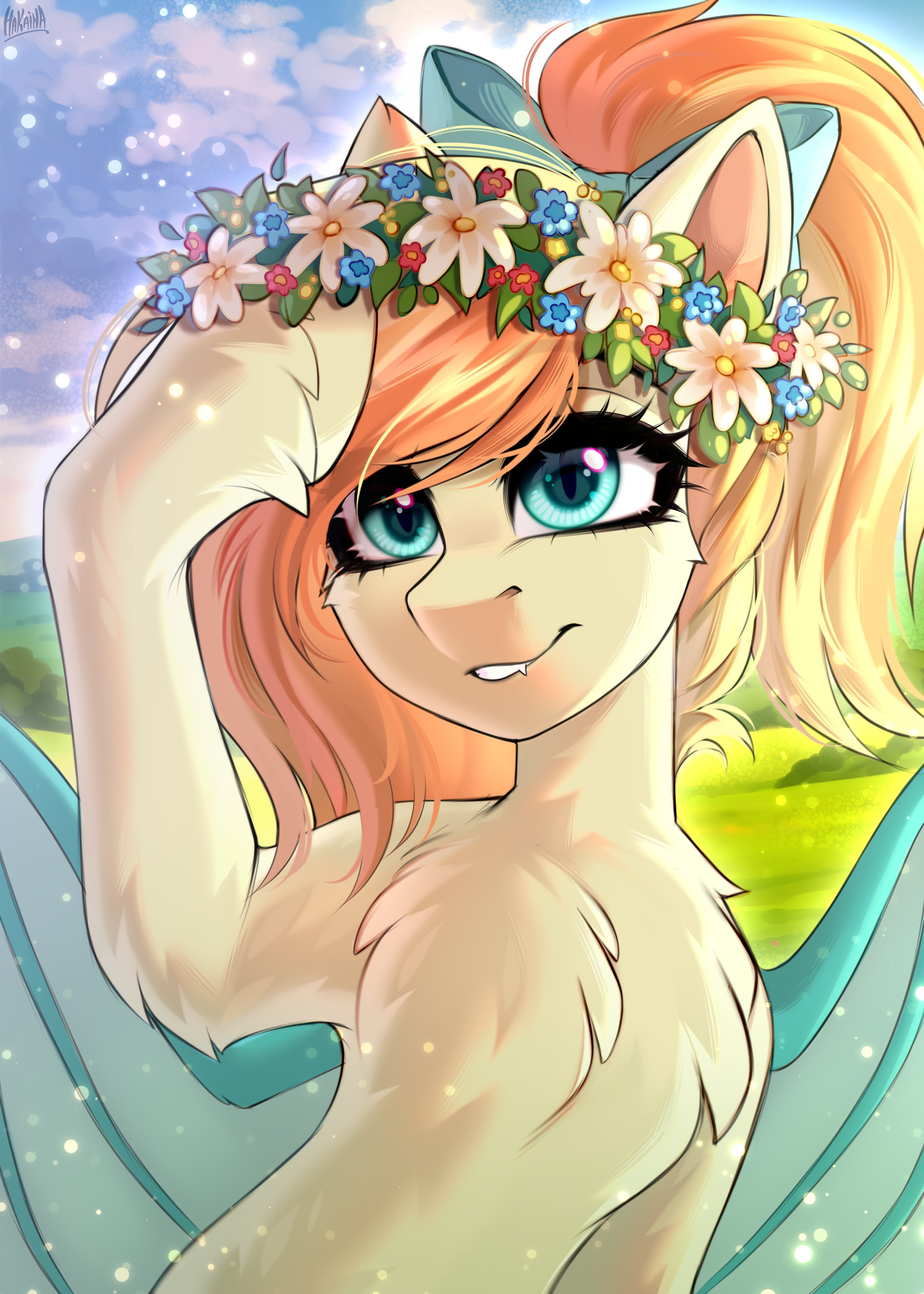 #3233712 - safe, artist:hakaina, oc, oc only, oc:sunshine drift, bat pony, pony, bat pony oc ...