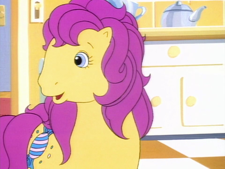 #3233903 - safe, screencap, bon bon (g1), earth pony, pony, g1, my ...