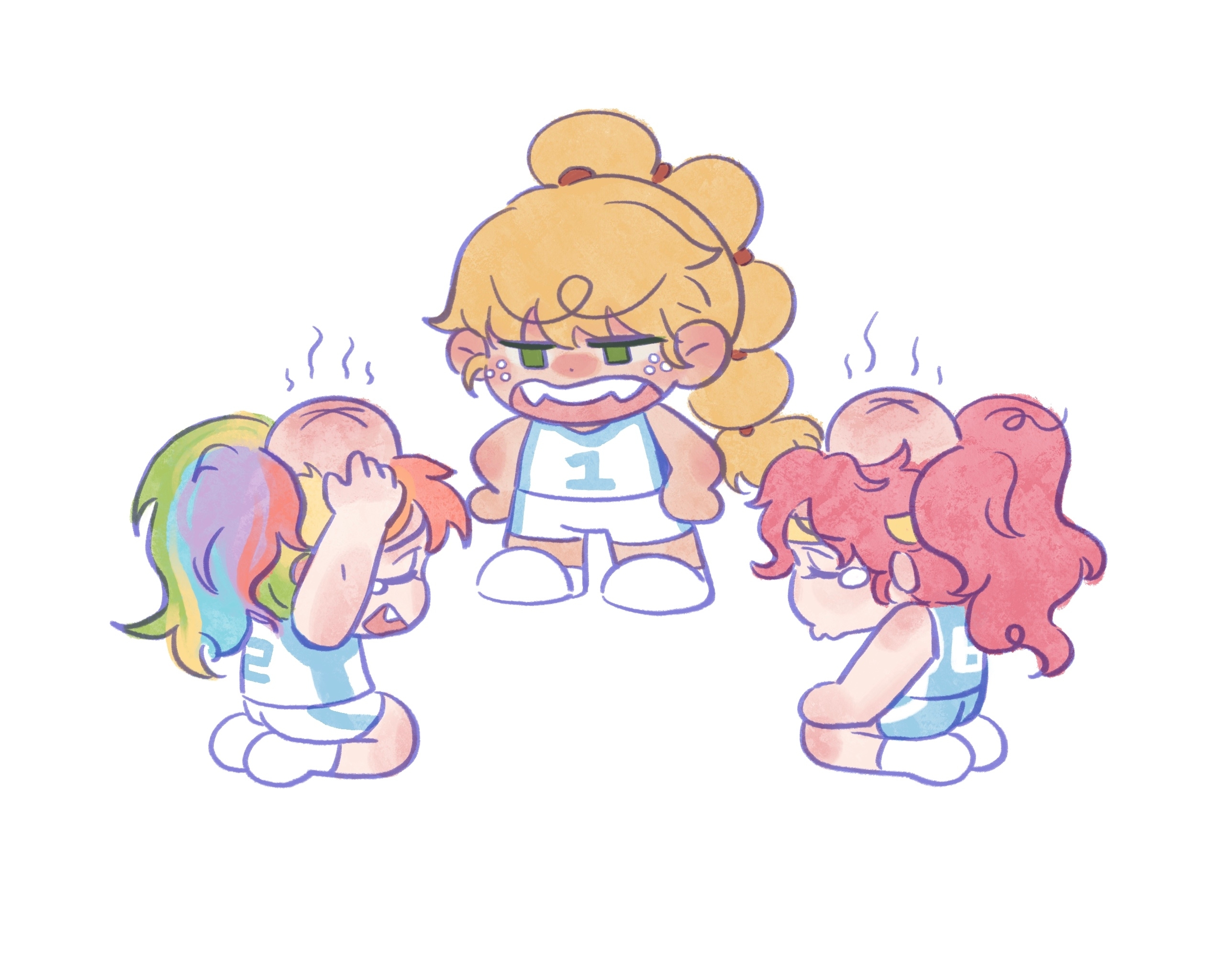 #3234659 - safe, artist:xiaojin315, part of a set, applejack, pinkie ...