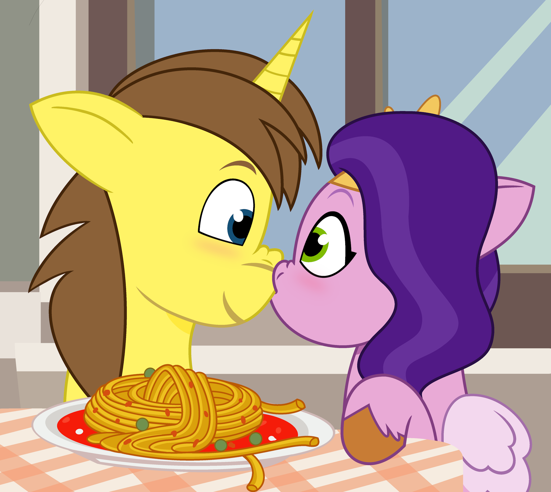 #3235252 - safe, artist:grapefruit-face, pipp petals, oc, oc:grapefruit ...