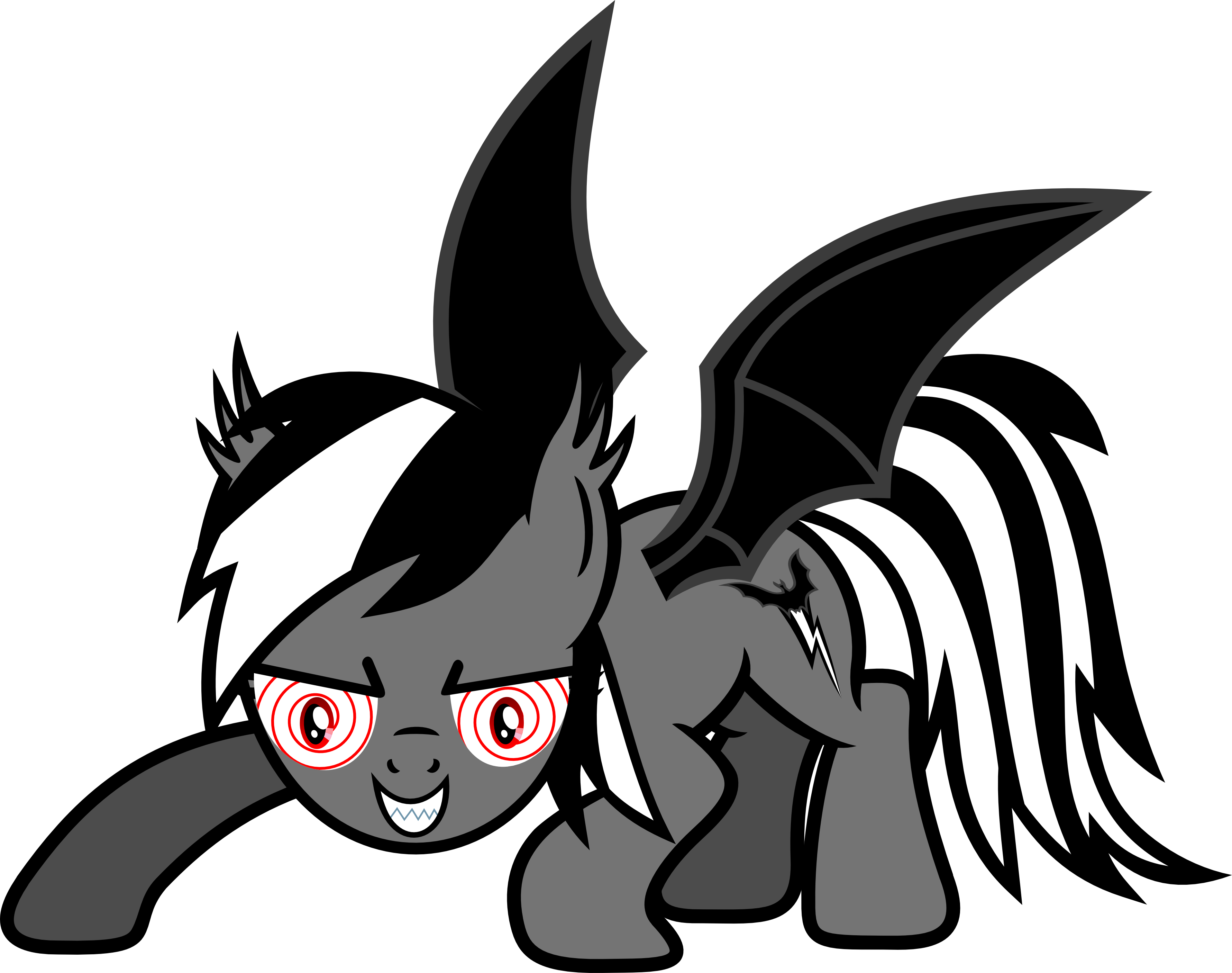 #3235588 - safe, artist:porygon2z, rainbow dash, oc, oc:count dashula ...